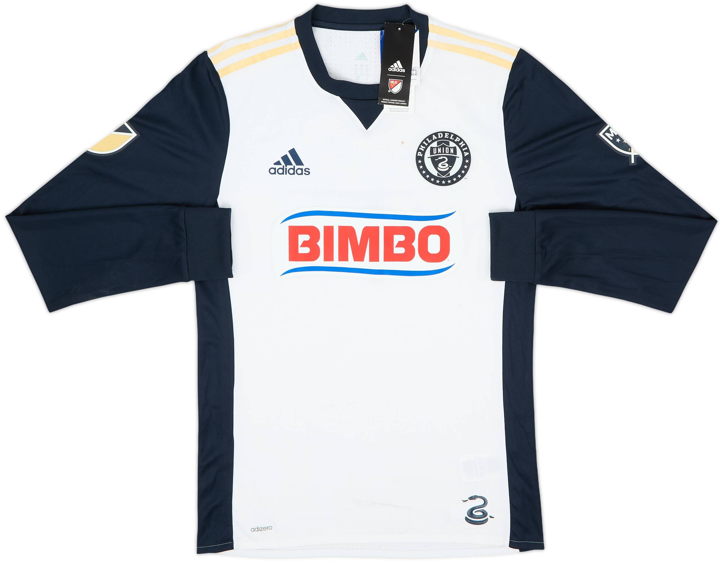 2018 Philadelphia Union Authentic Away L/S Shirt (M)