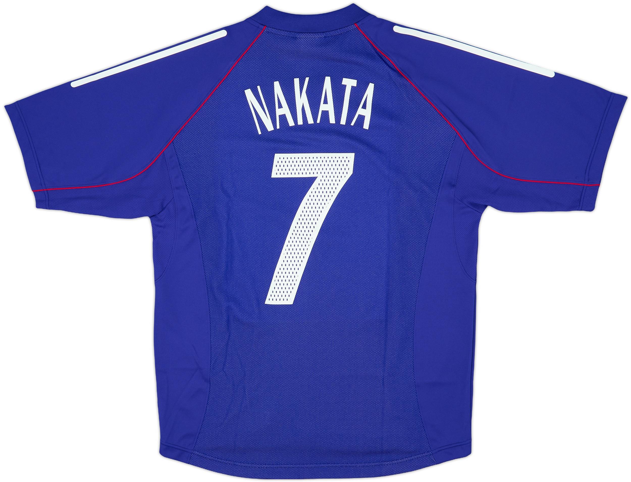 2002-04 Japan Home Shirt Nakata #7 (L)
