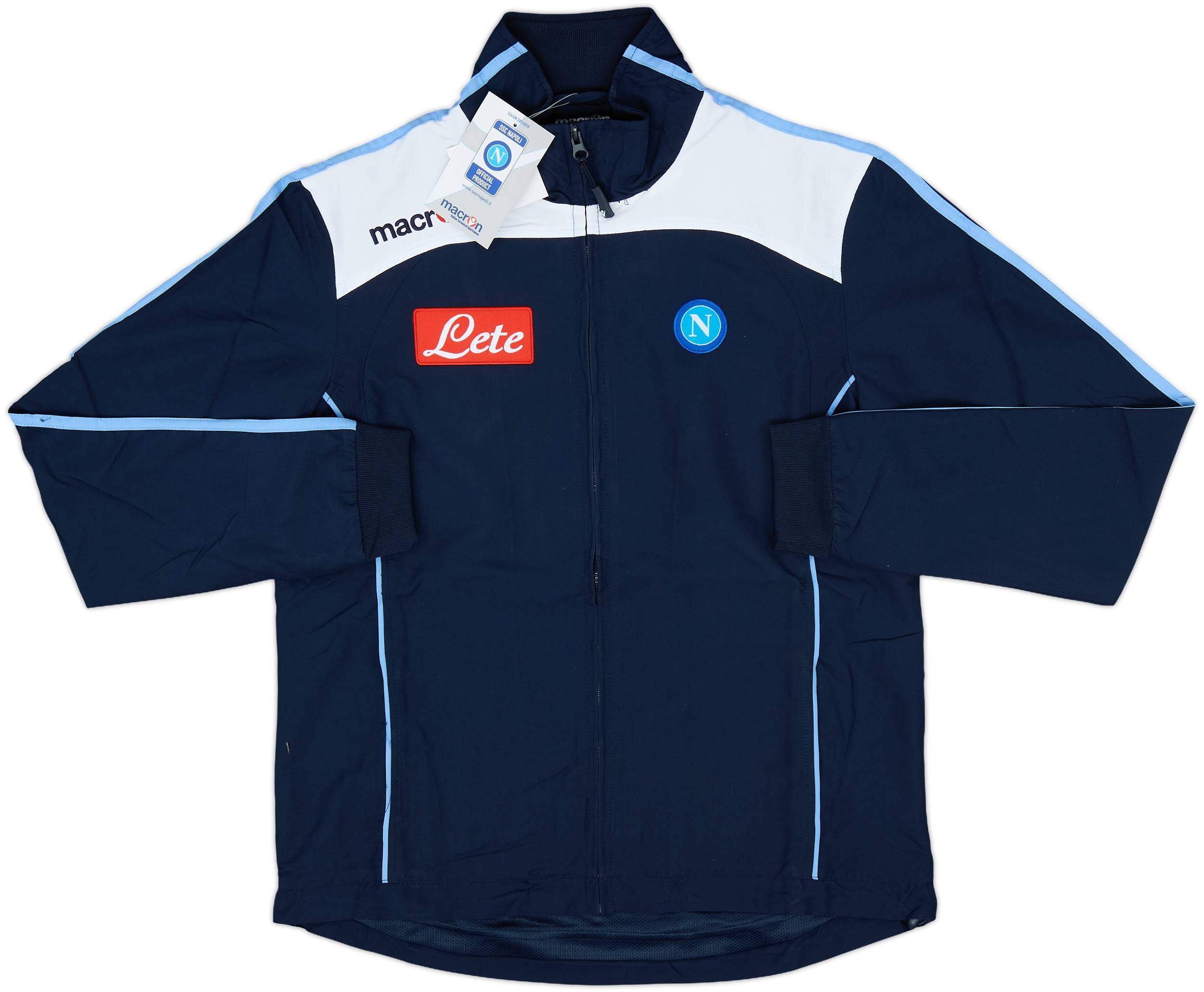 2009-10 Napoli Macron Tracksuit (M)