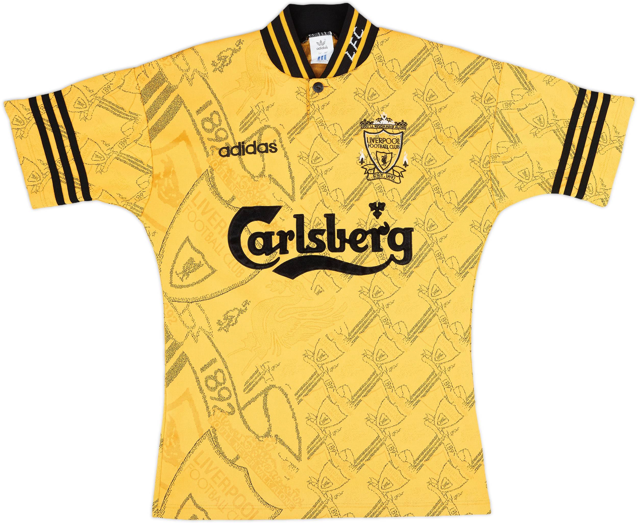 1994-96 Liverpool Third Shirt Fowler #23 - 7/10 - (S)