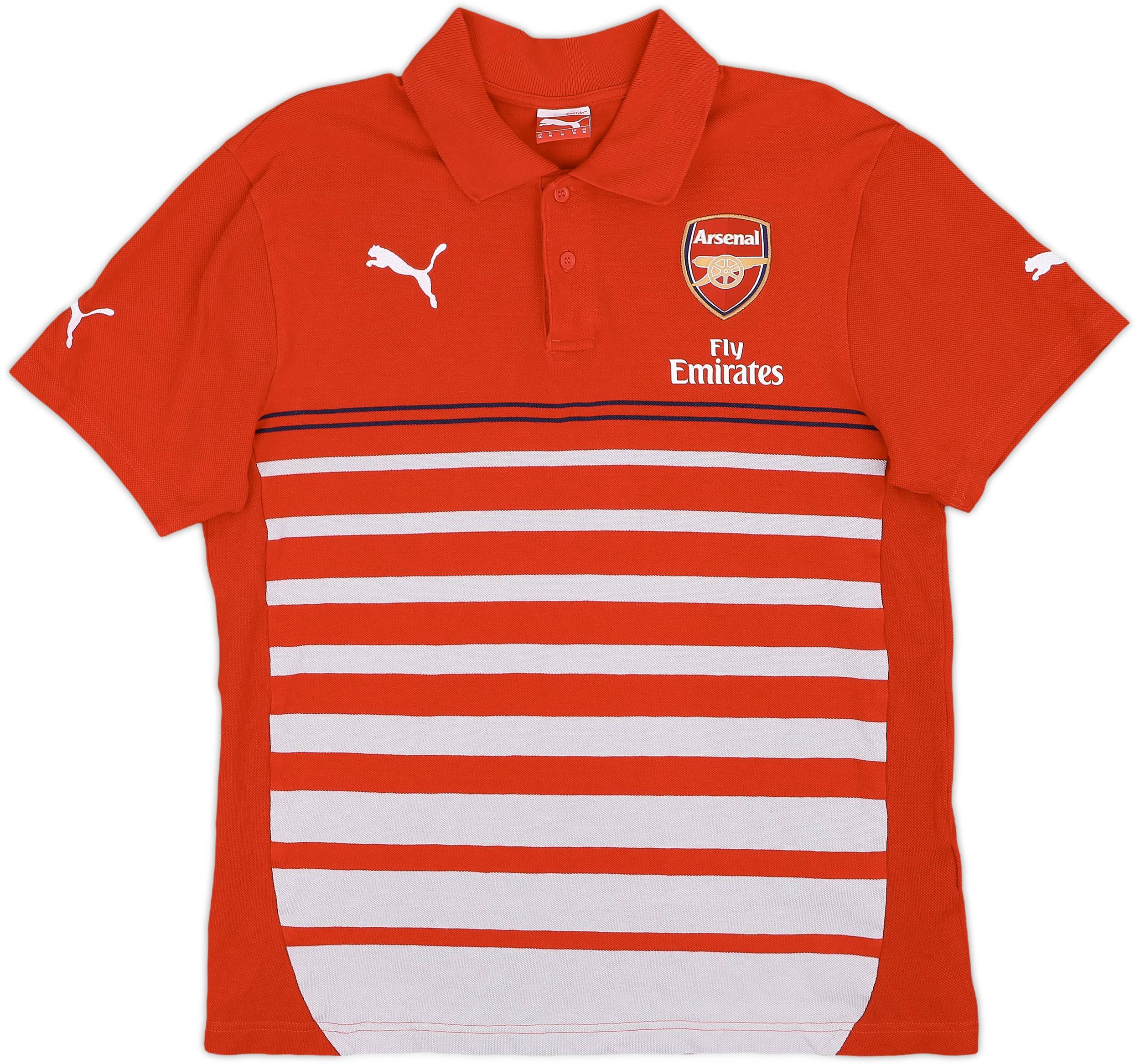 2014-15 Arsenal Puma Polo Shirt - 6/10 - (M)