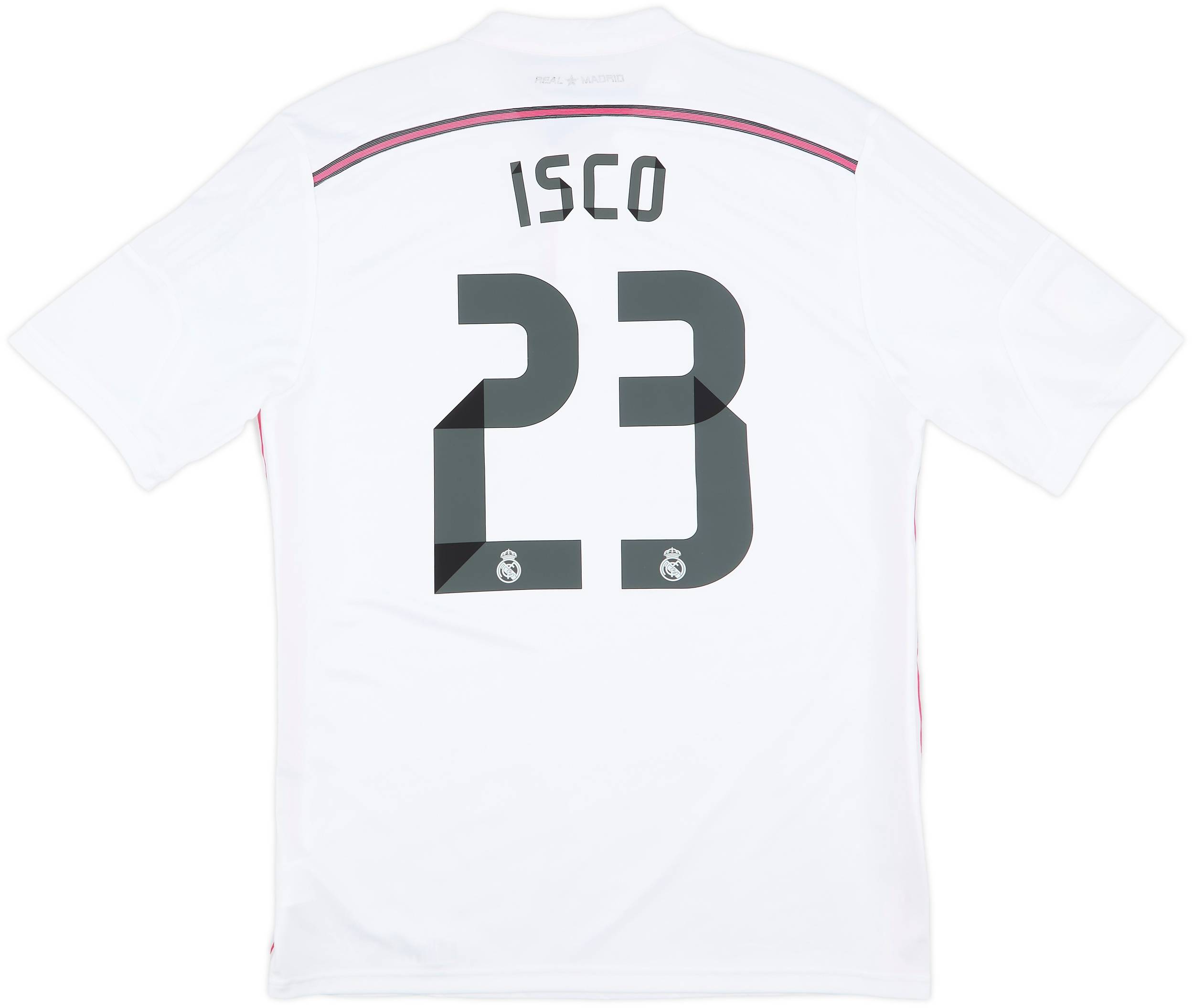 2014-15 Real Madrid Home Shirt Isco #23 - 8/10 - (L)