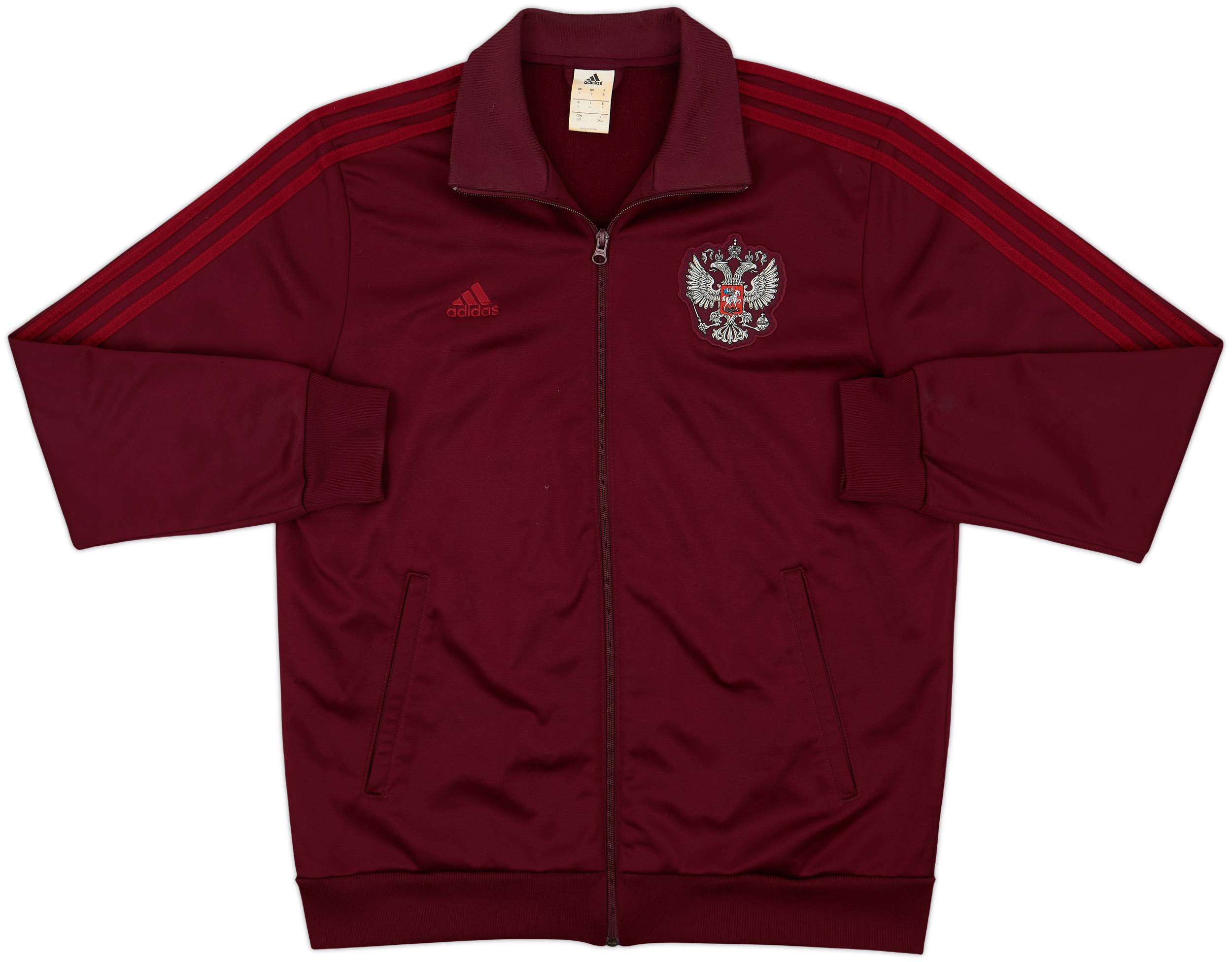 2012-14 Russia adidas Track Jacket - 8/10 - (L)