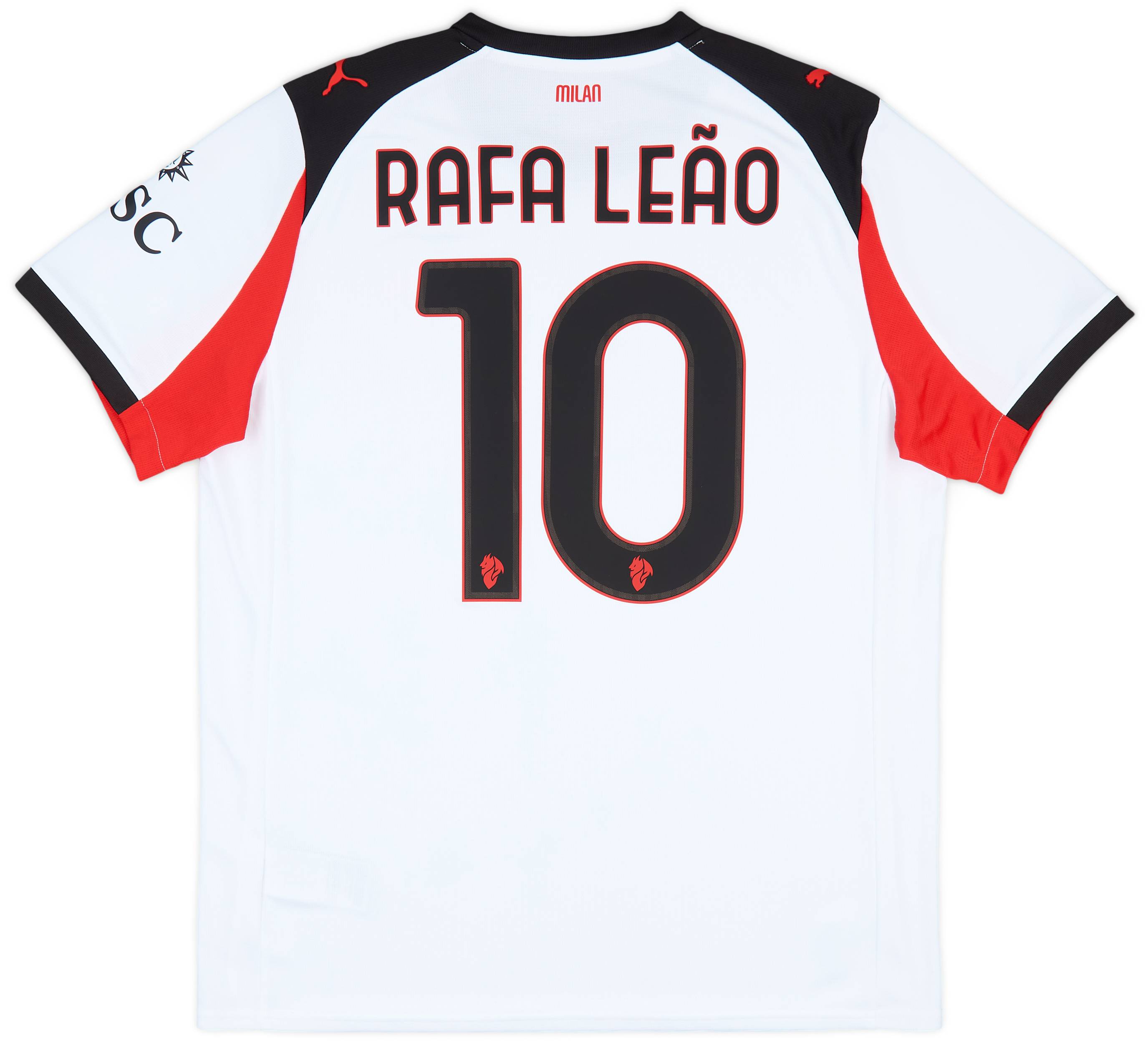2025-26 AC Milan Away Shirt Rafa Leao #10