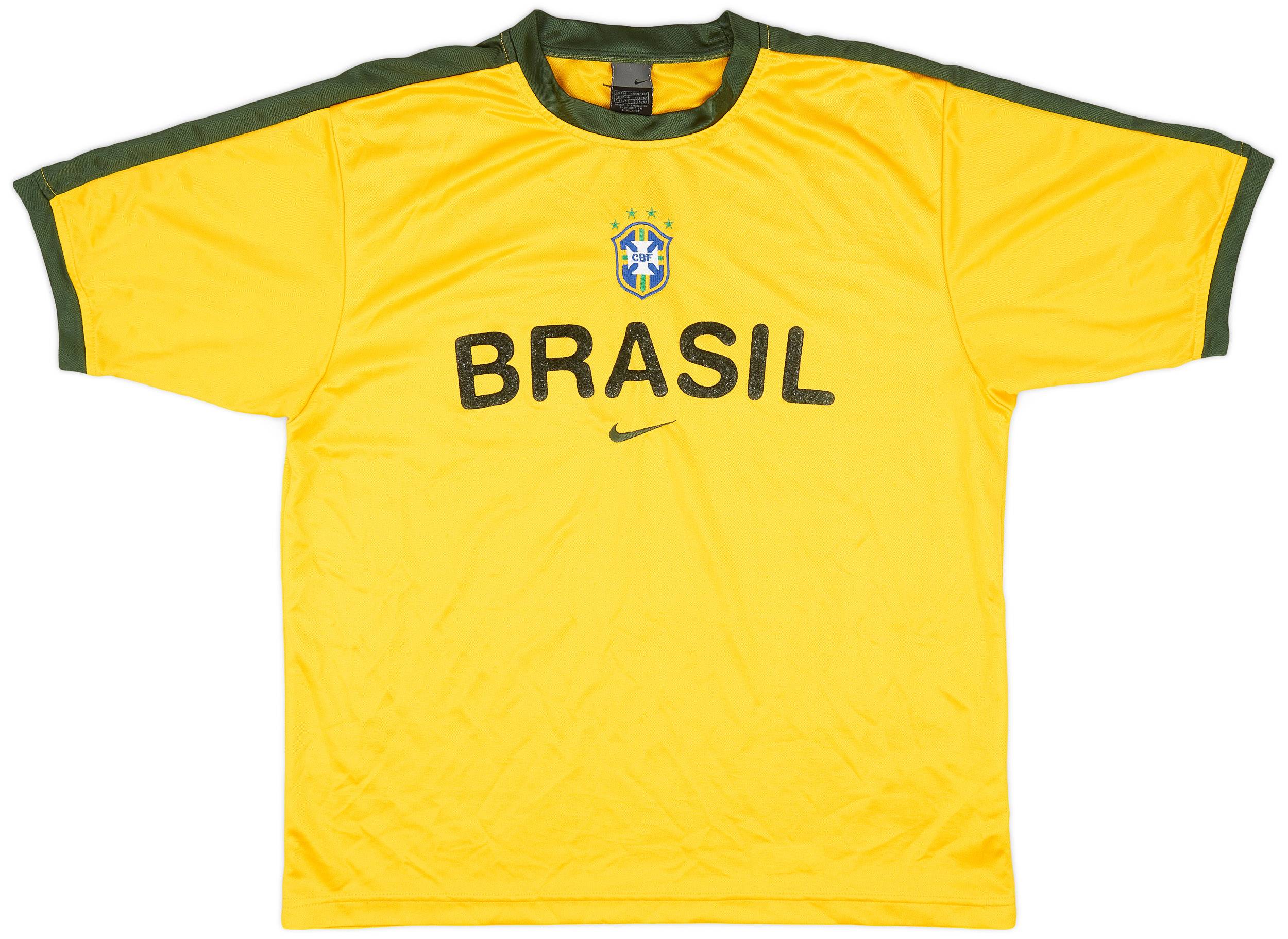 2002 Brazil Nike Training shirt - 8/10 - (M)