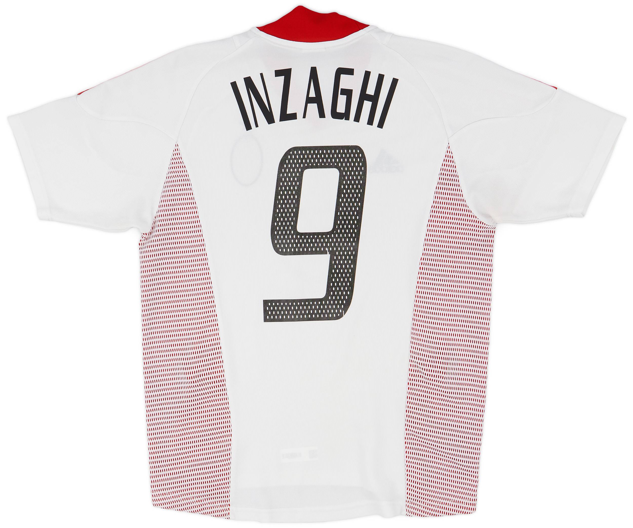 2002-03 AC Milan Away Shirt Inzaghi #9 - 8/10 - (S)