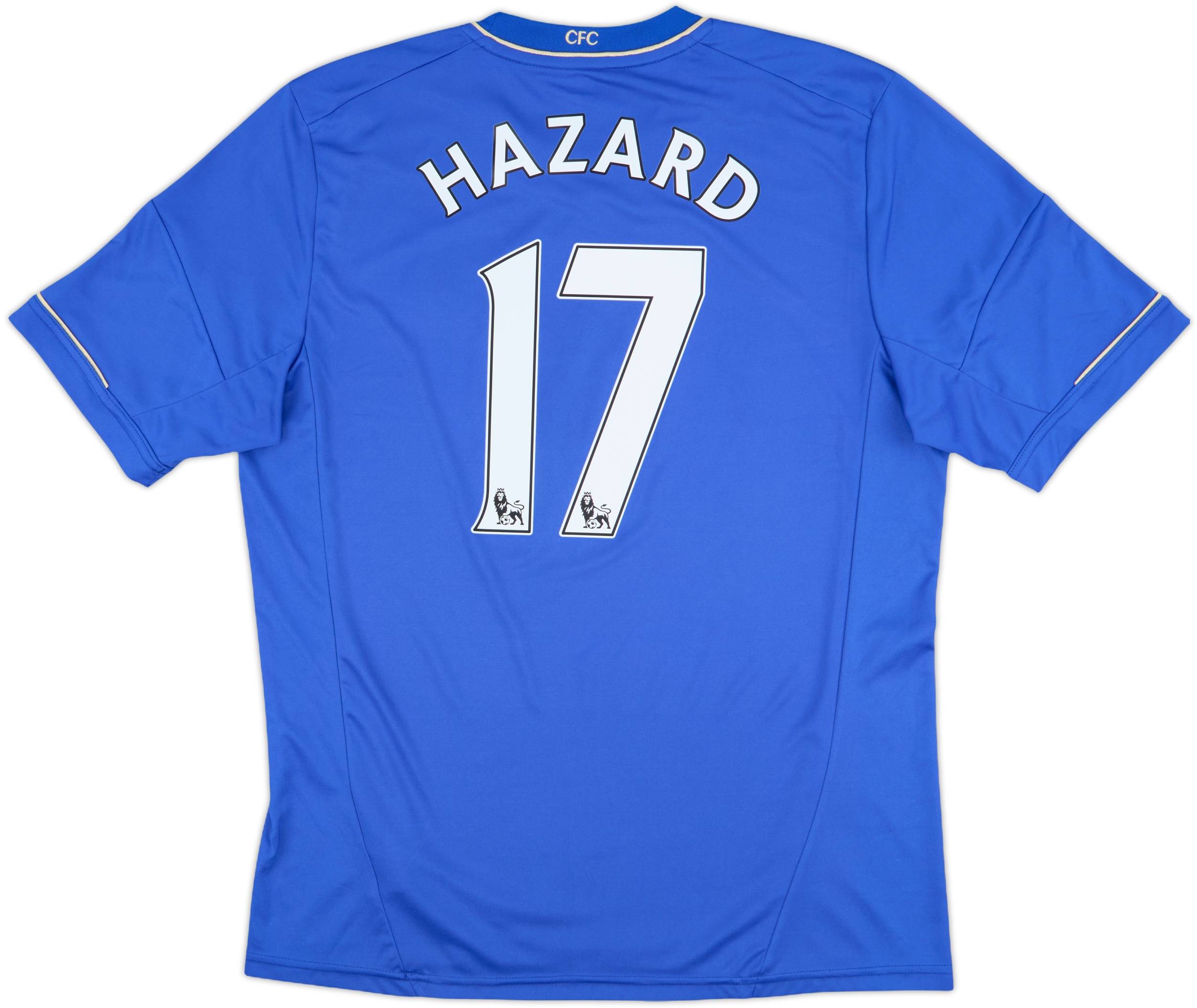 2012-13 Chelsea Home Shirt Hazard #17 - 10/10 - (L)