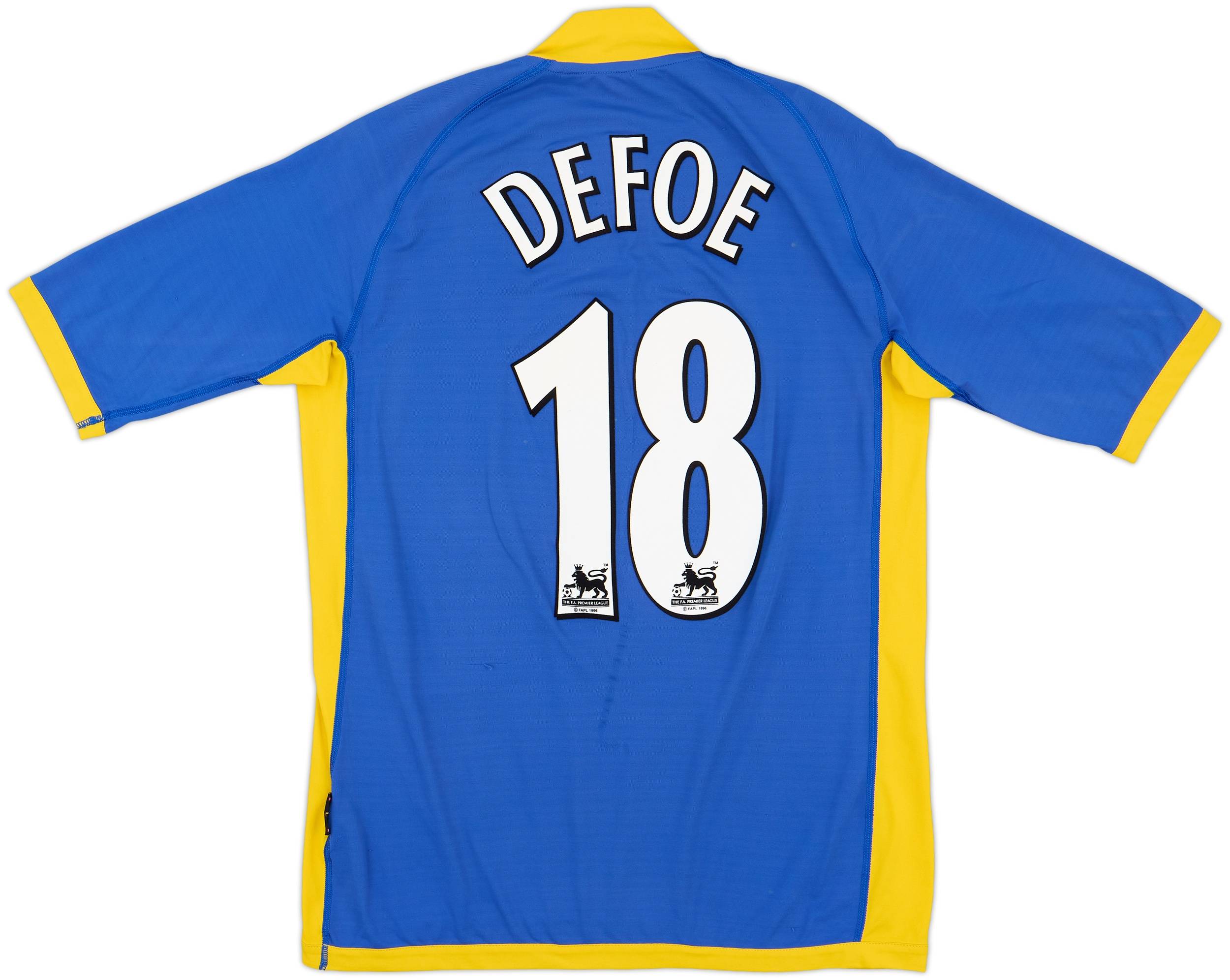 2005-06 Tottenham Away Shirt Defoe #18 - 5/10 - (L)