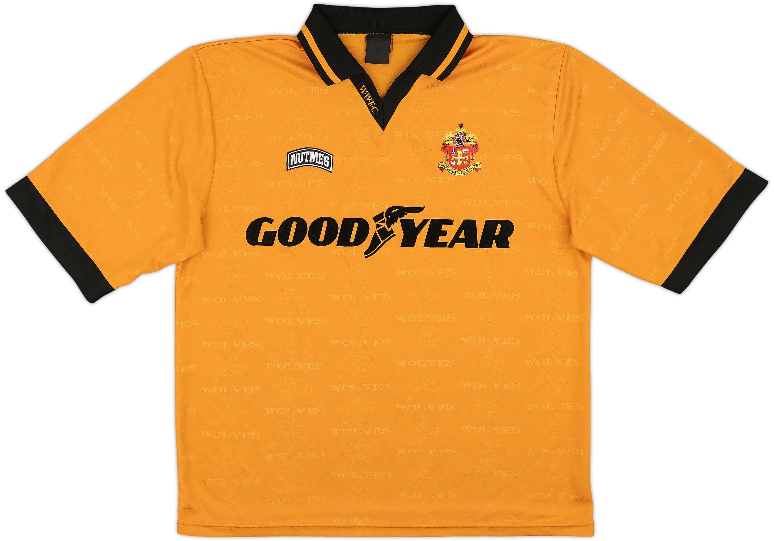 1995-96 Wolves Home Shirt - 10/10 - (XL)