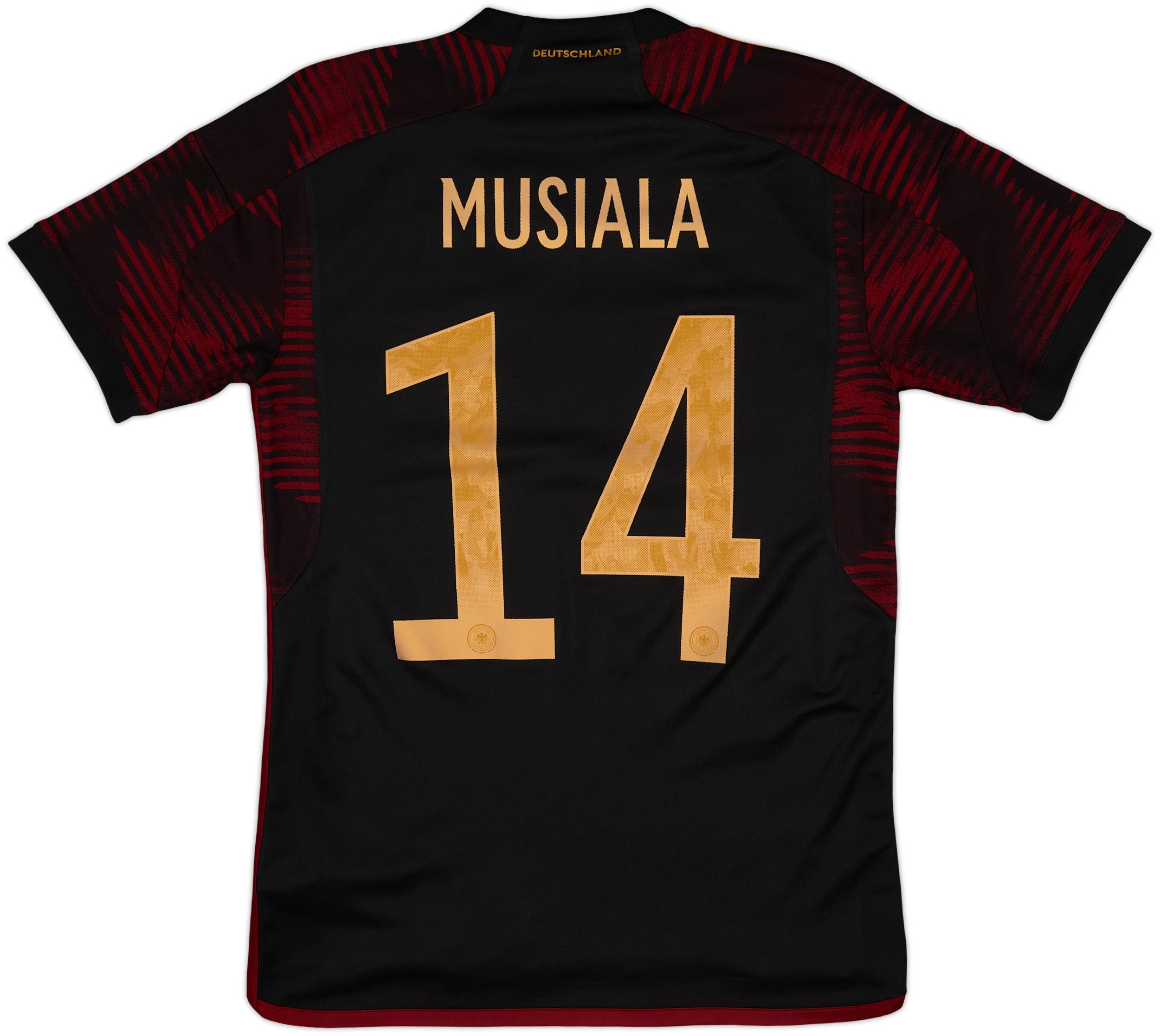 2022-23 Germany Away Shirt Musiala #14 - 10/10 - (S)