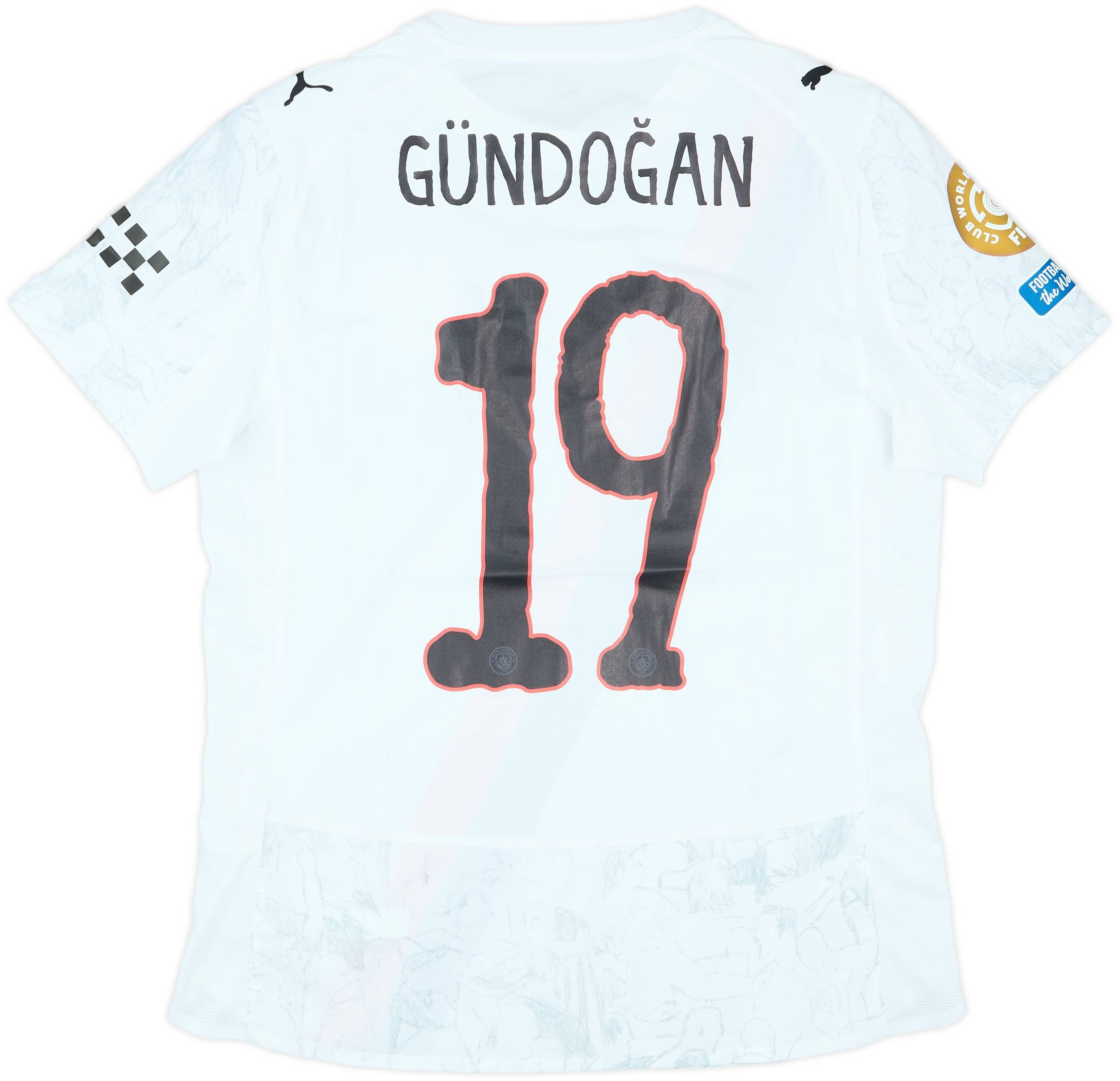 2025 Manchester City Match Issue KidSuper CWC Home Shirt Gundogan #19