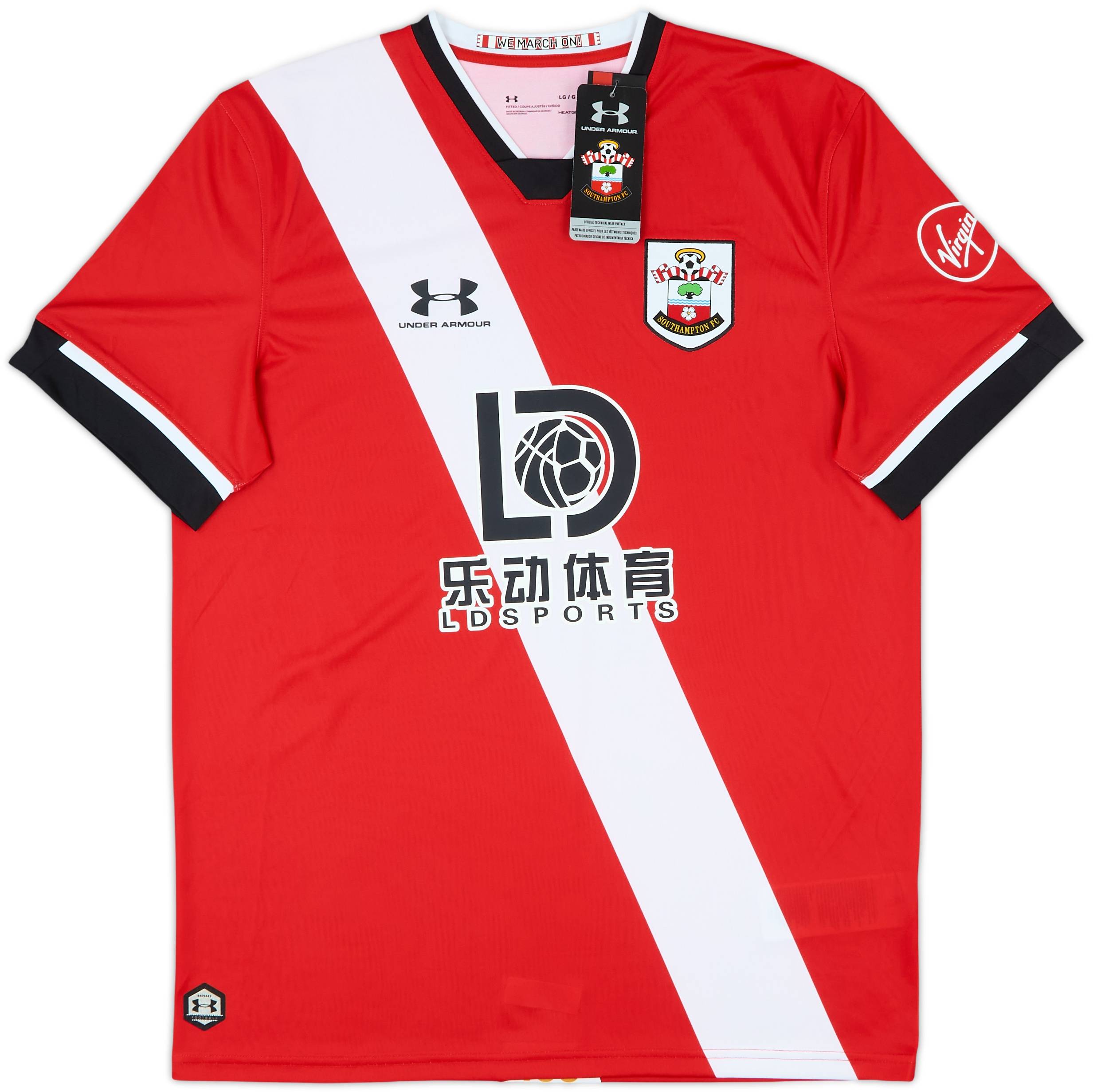 2020-21 Southampton Home Shirt Ward-Prowse #8 (L)