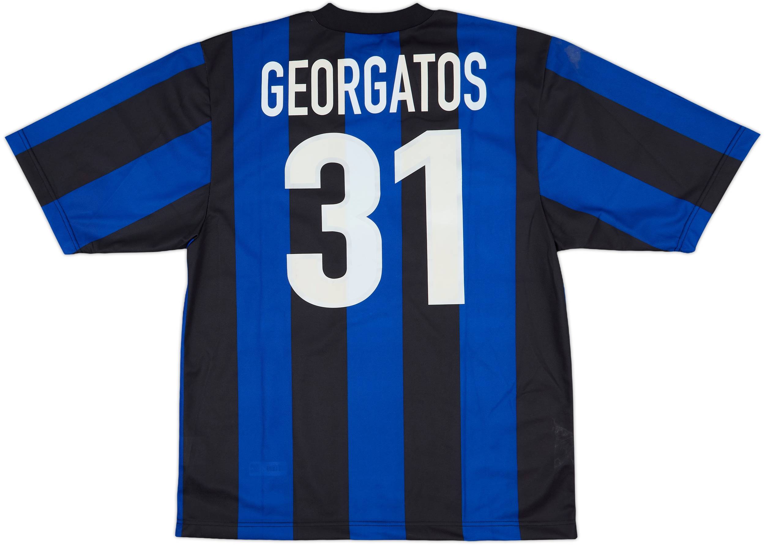 1999-00 Inter Milan Basic Home Shirt Georgatos #31 (M)