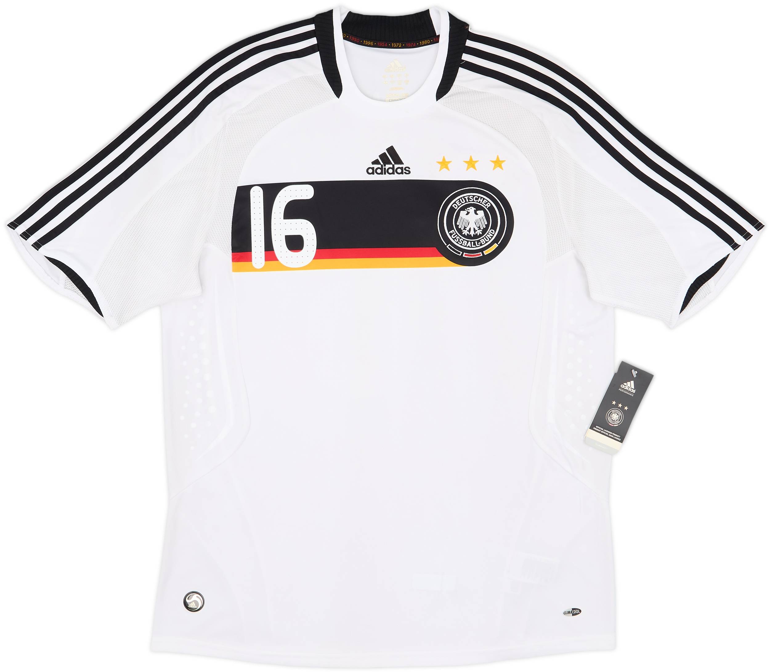 2008-09 Germany Home Shirt Lahm #16 (L)