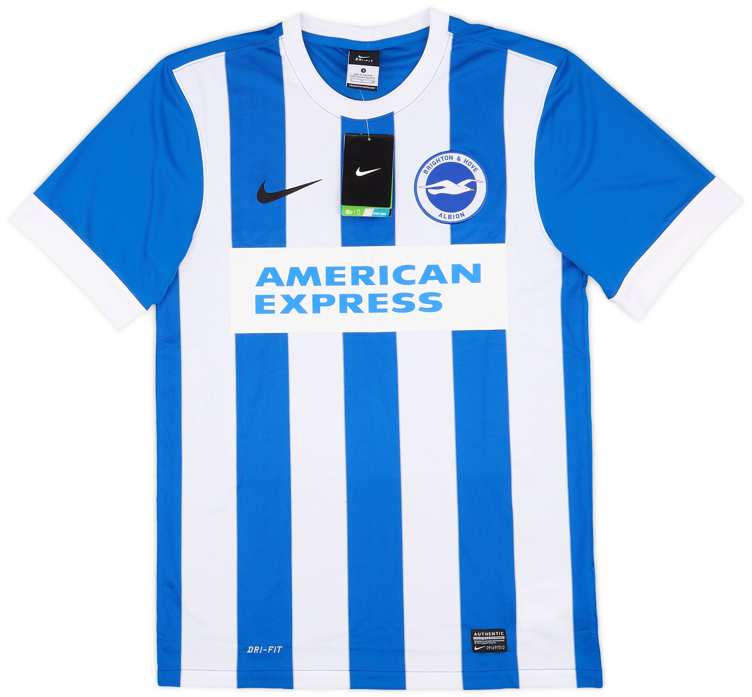 2014-16 Brighton Home Shirt (S)