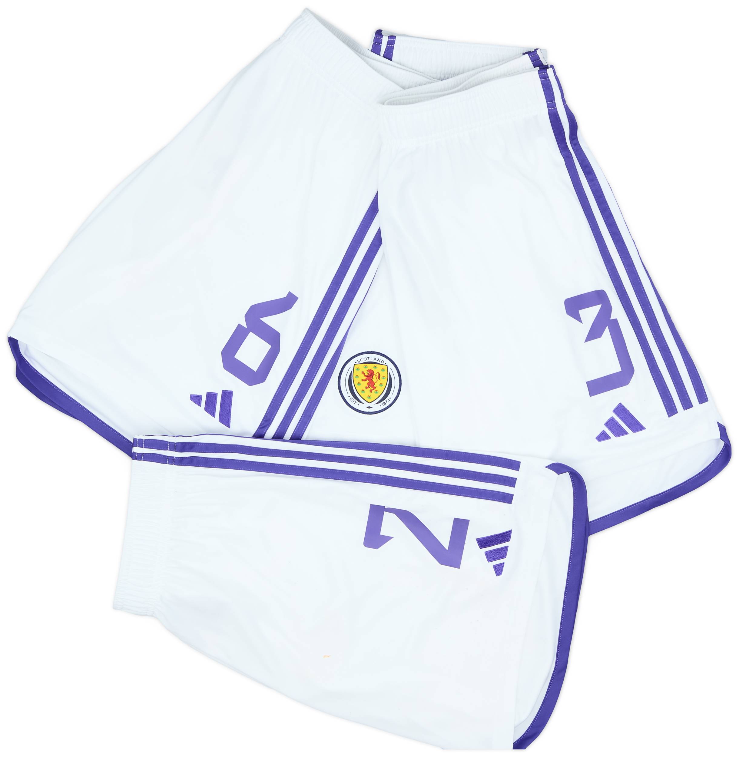 2022-23 Scotland Home Shorts # - 8/10 - (M)