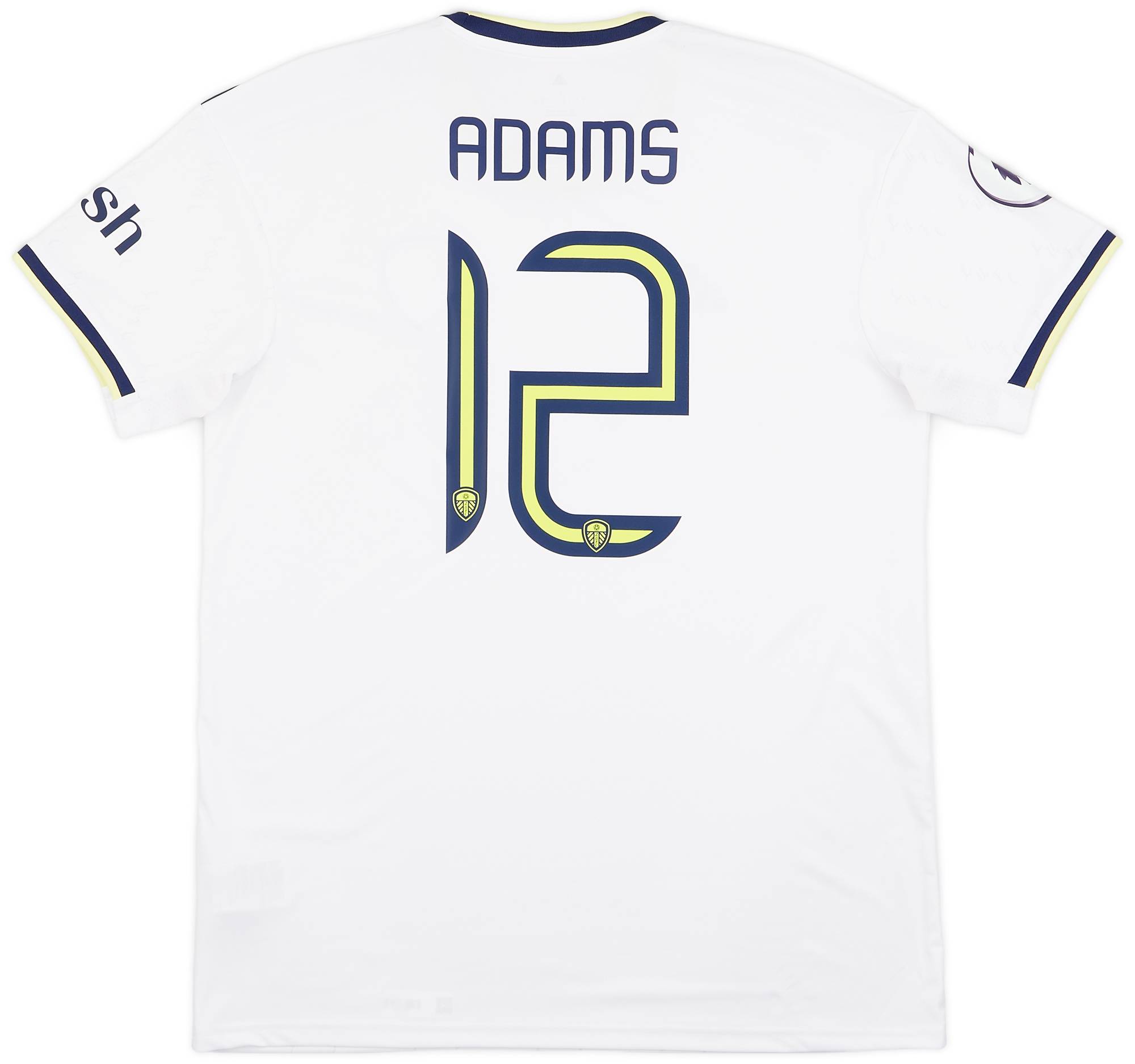 2022-23 Leeds United Home Shirt Adams #12 - 10/10 - (L)
