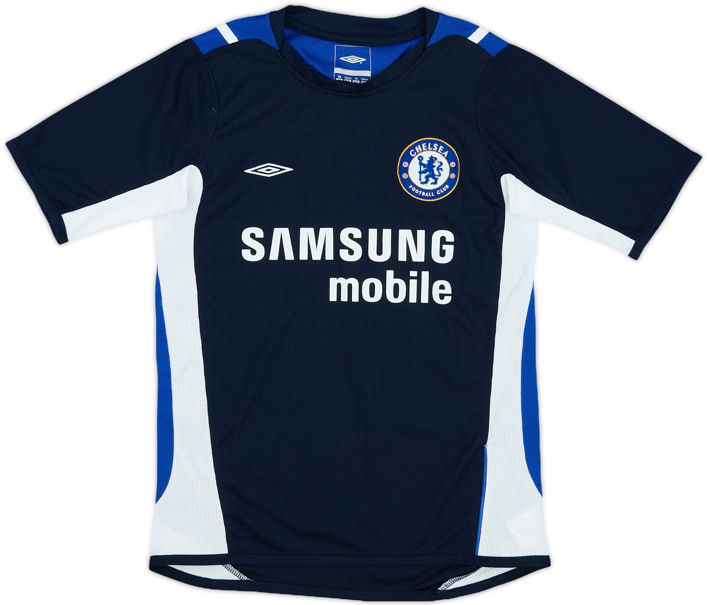 2005-06 Chelsea Umbro Training Shirt - 8/10 - (S.Boys)
