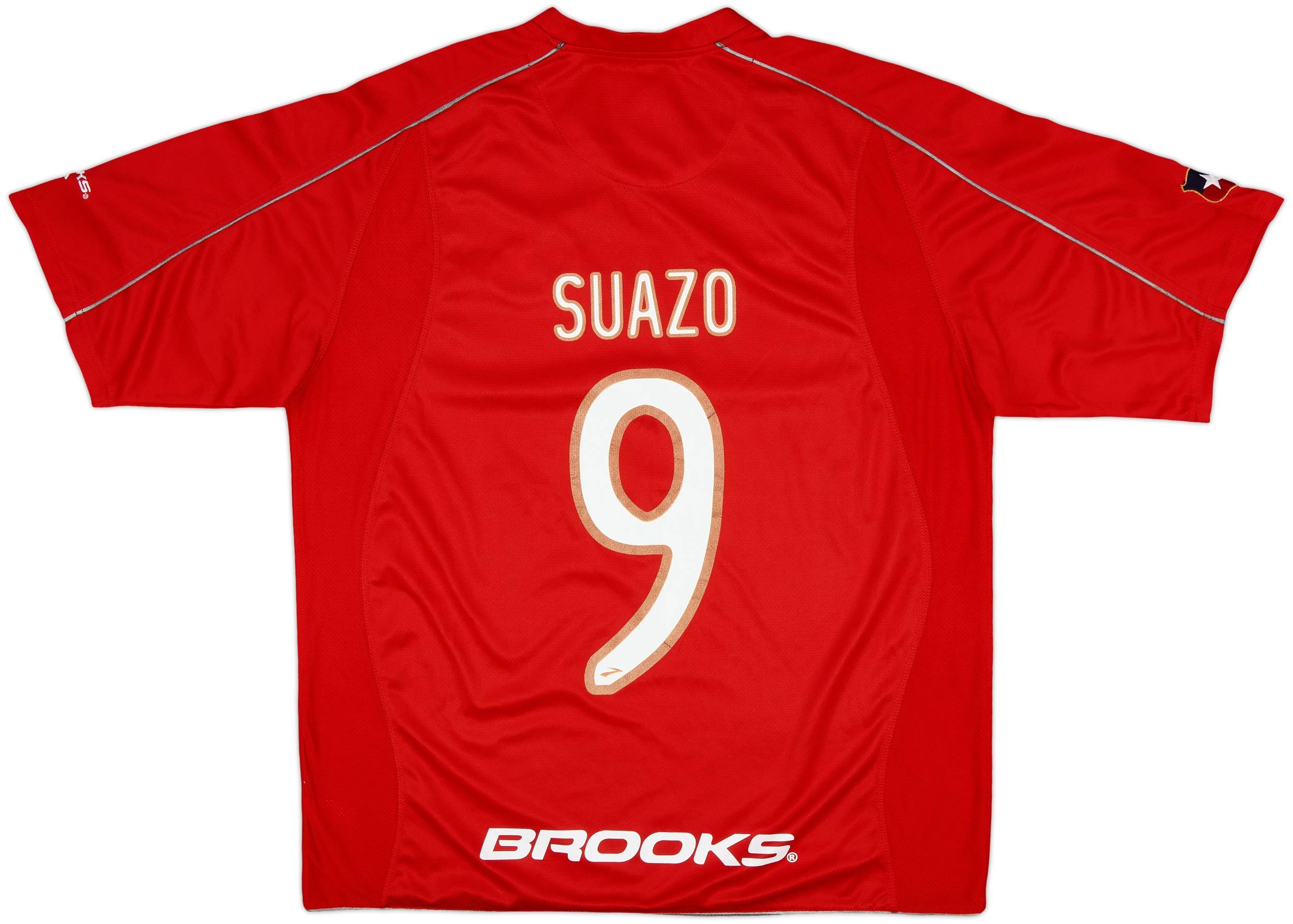 2009-10 Chile Home Shirt Suazo #9 - 8/10 - (L)