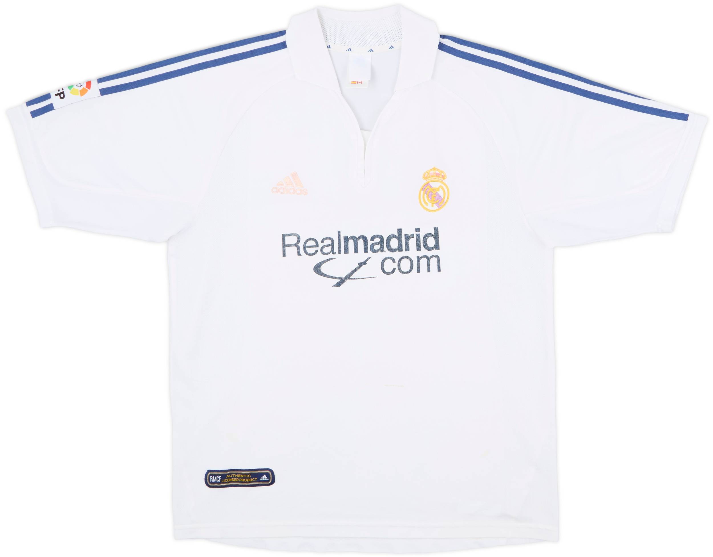 2001 Real Madrid Home Shirt - 4/10 - (M)
