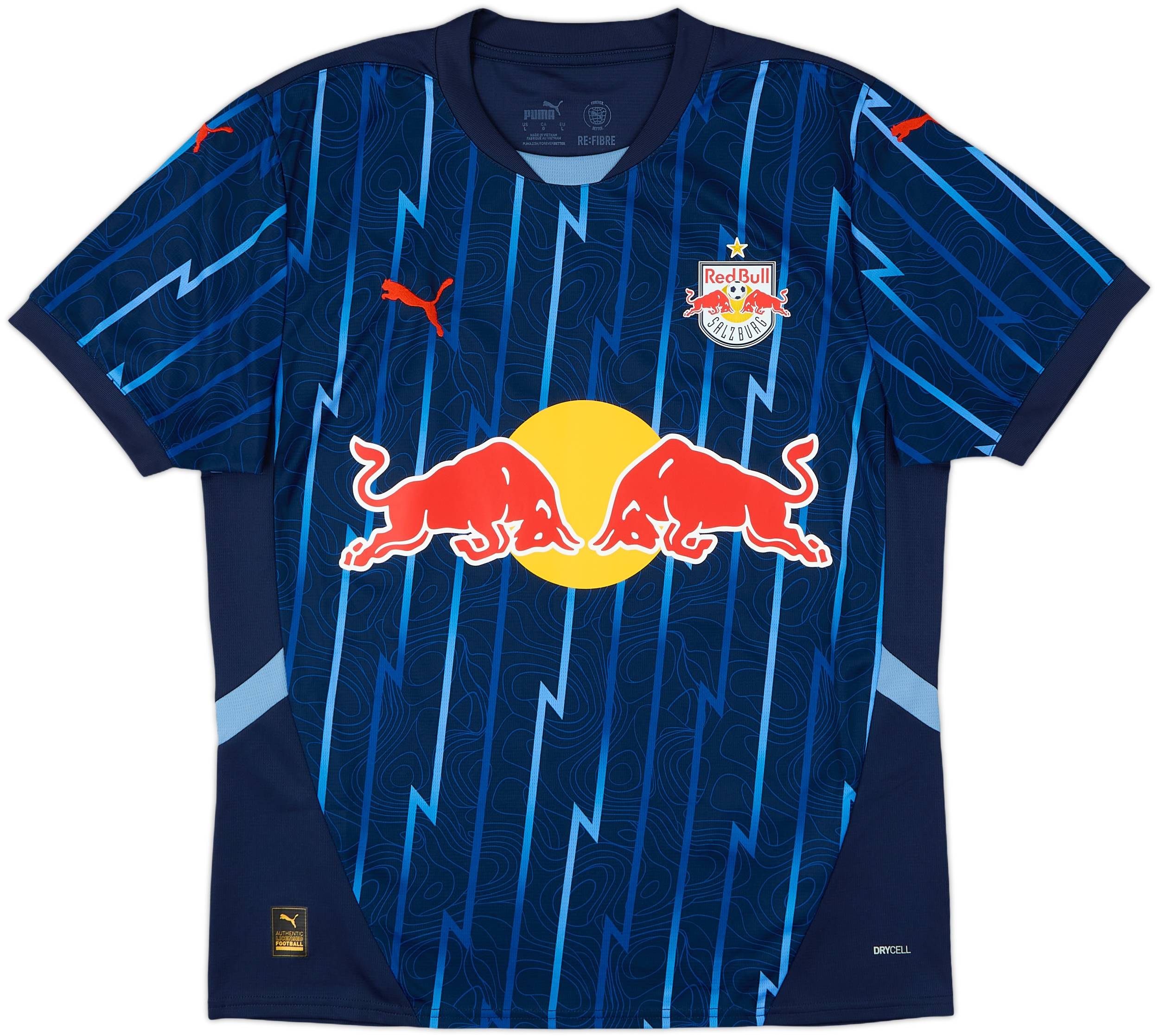 2025-26 RB Salzburg Authentic Away Shirt - 10/10 - (L)