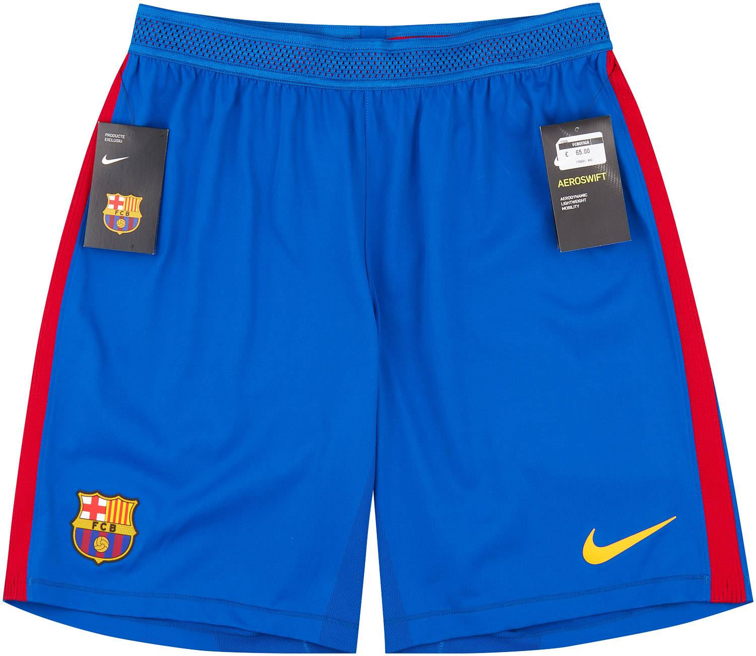 2016-17 Barcelona Player Issue Home Shorts