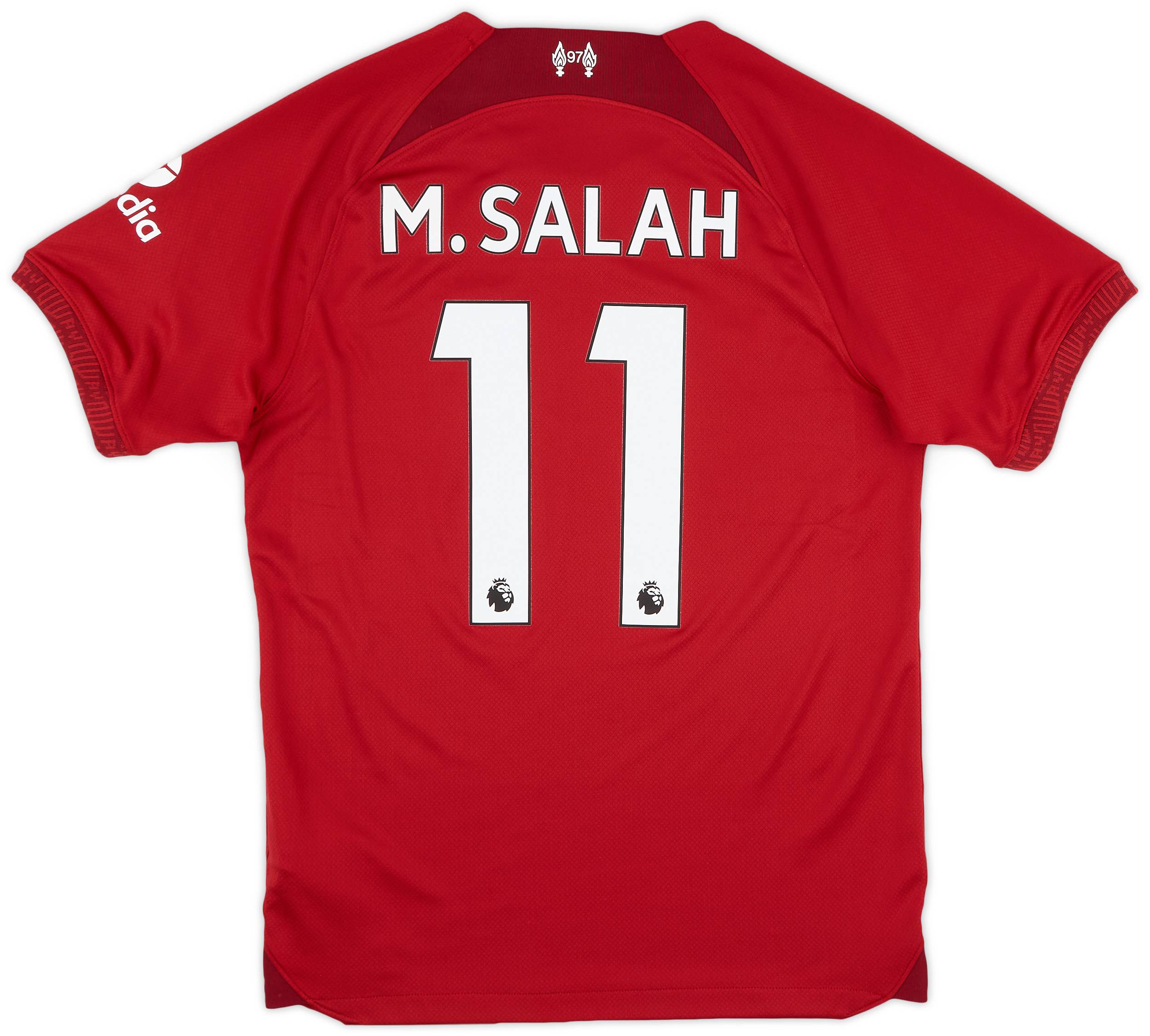 2022-23 Liverpool Home Shirt Salah #11 - 8/10 - (S)