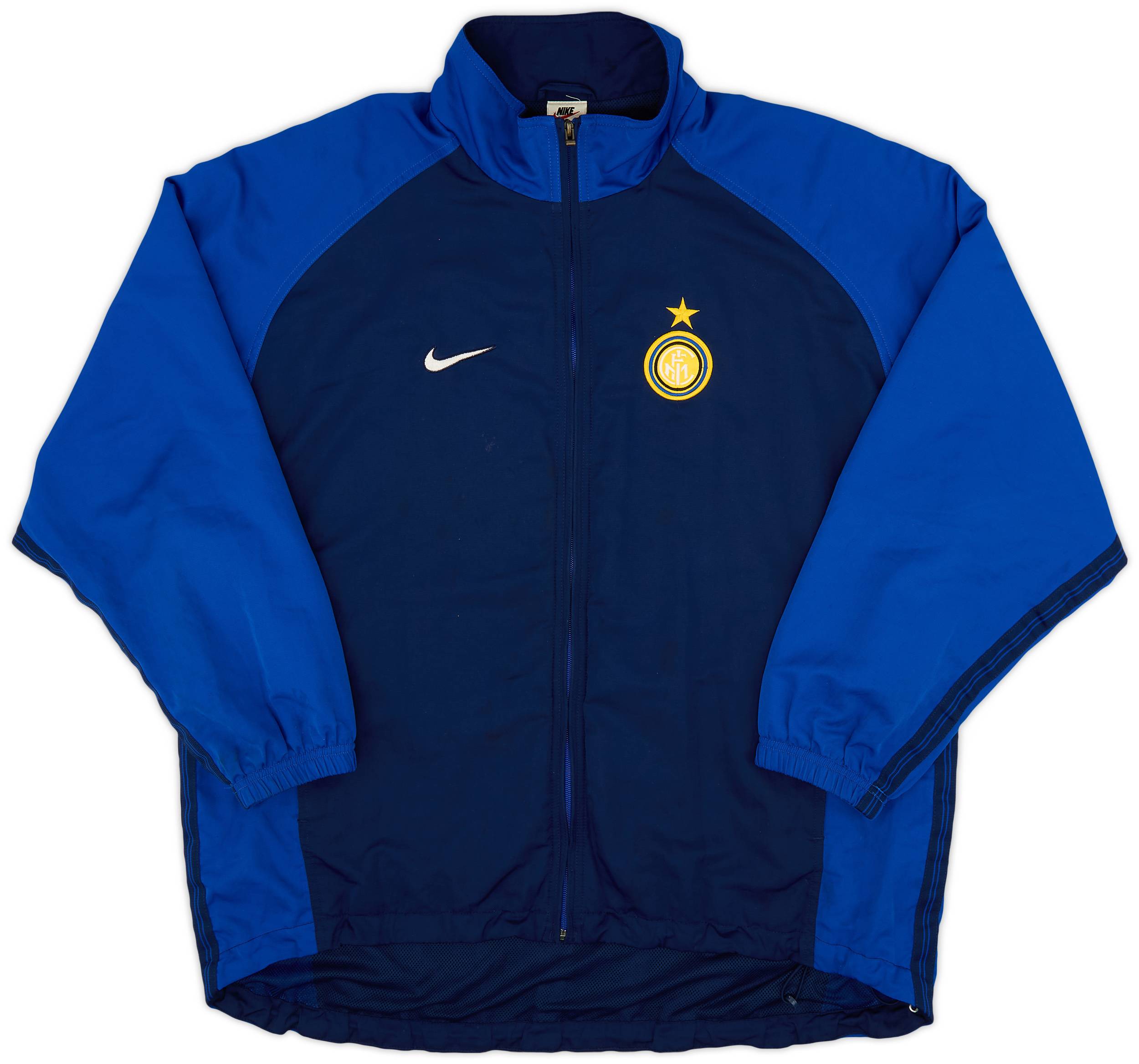 1998-99 Inter Milan Nike Track Jacket - 8/10 - (L) 1998-99 Inter Milan Nike Track Jacket - 8/10 - (L)