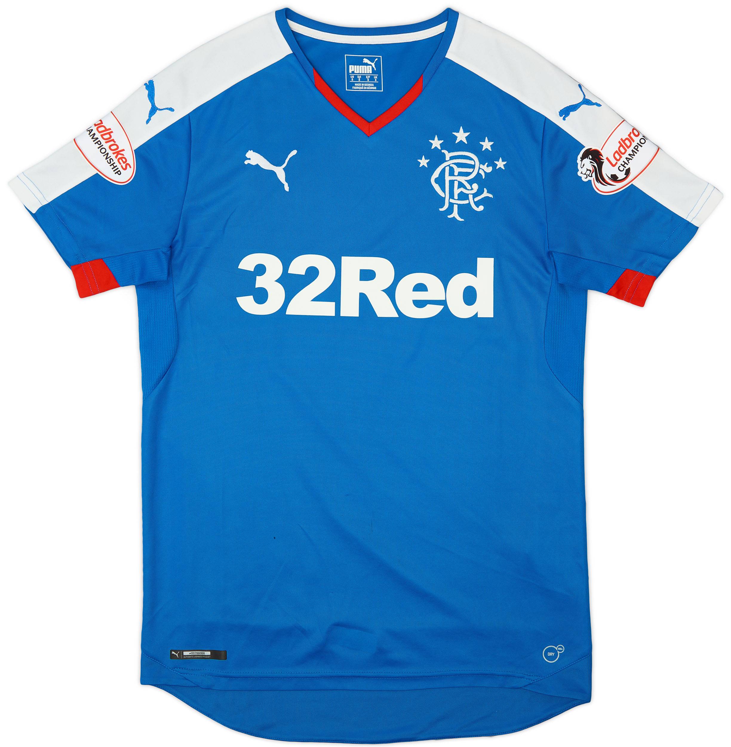 2015-16 Rangers Home Shirt - 7/10 - (S)