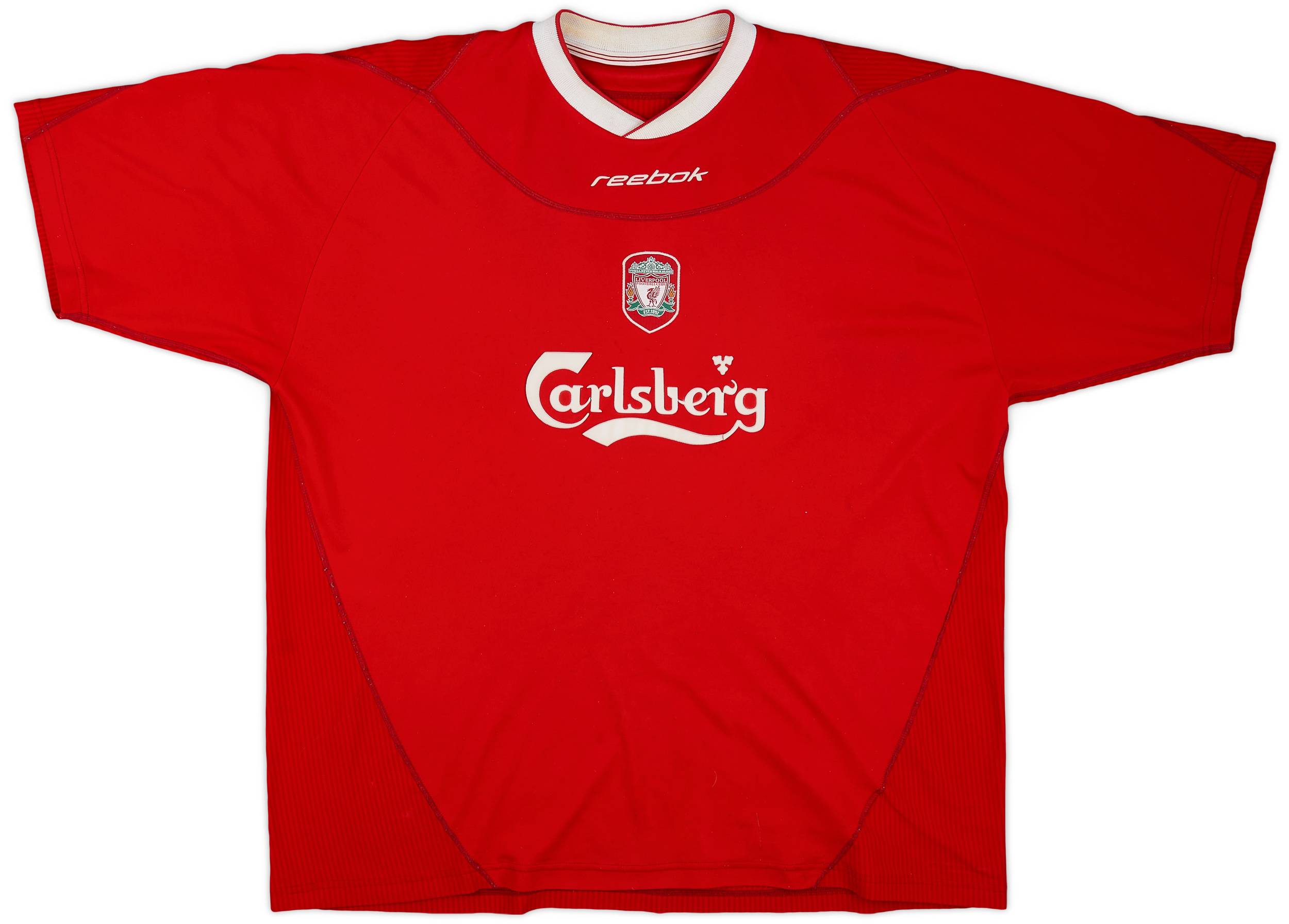 2002-04 Liverpool Home Shirt - 5/10 - (XXL)