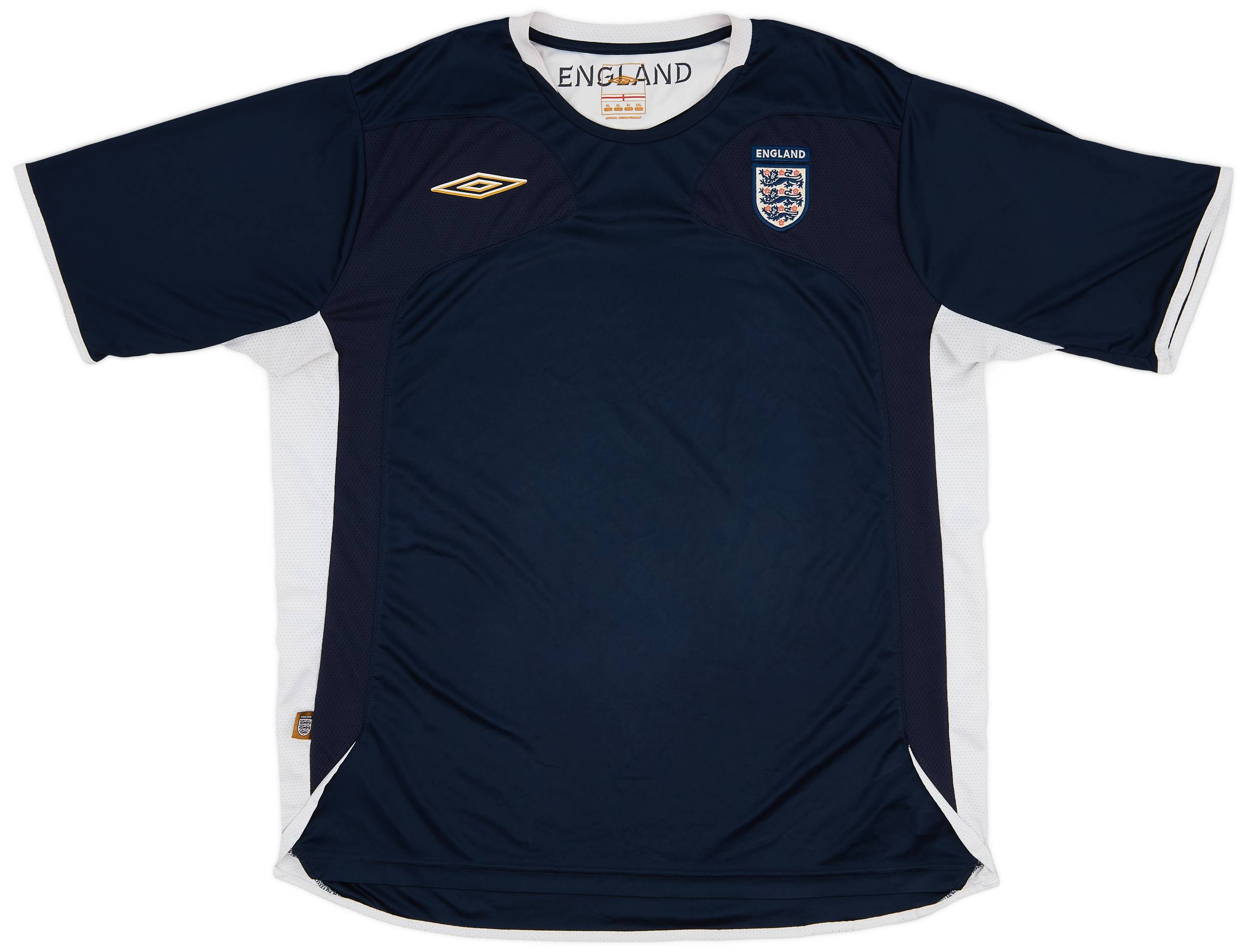 2006-07 England Umbro Training Shirt - 9/10 - (XL)
