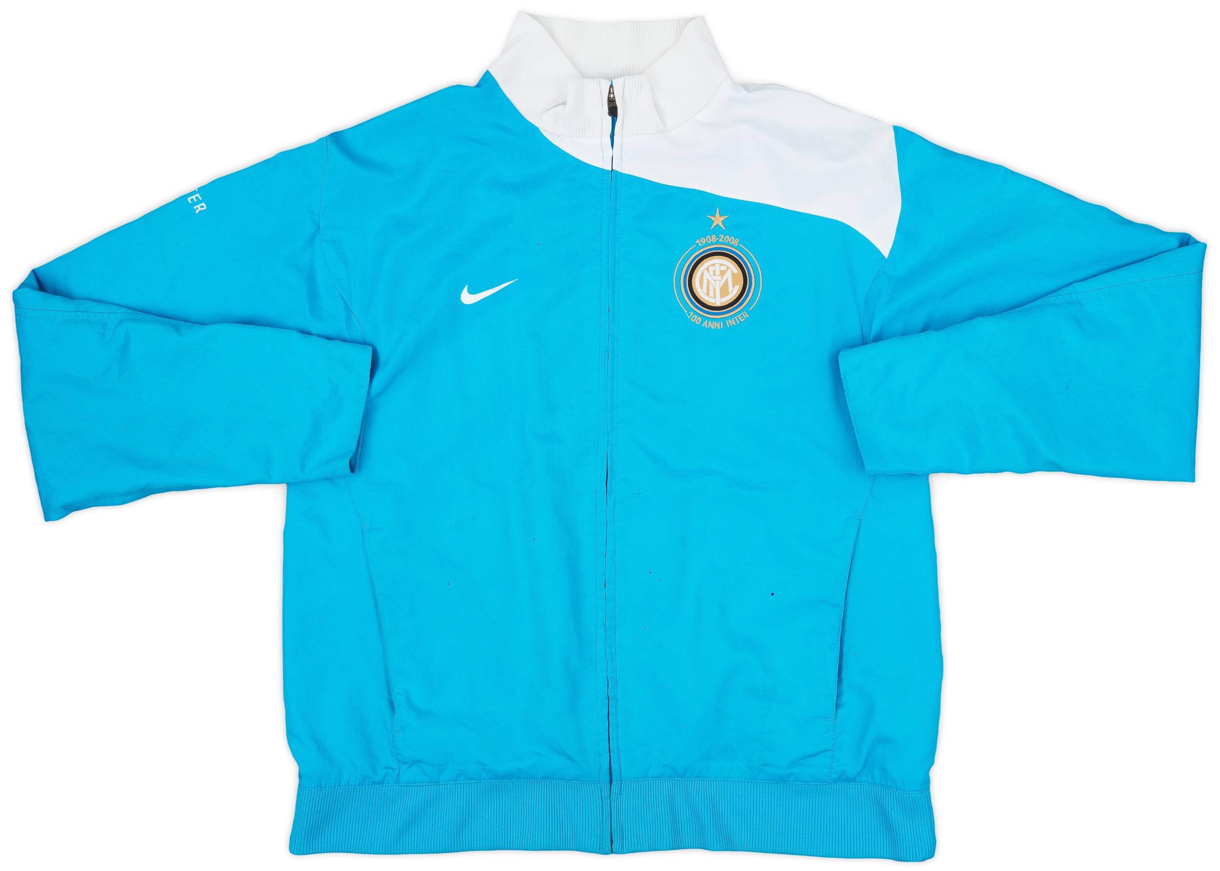 2008-09 Inter Milan Nike Track Jacket - 4/10 - (L)