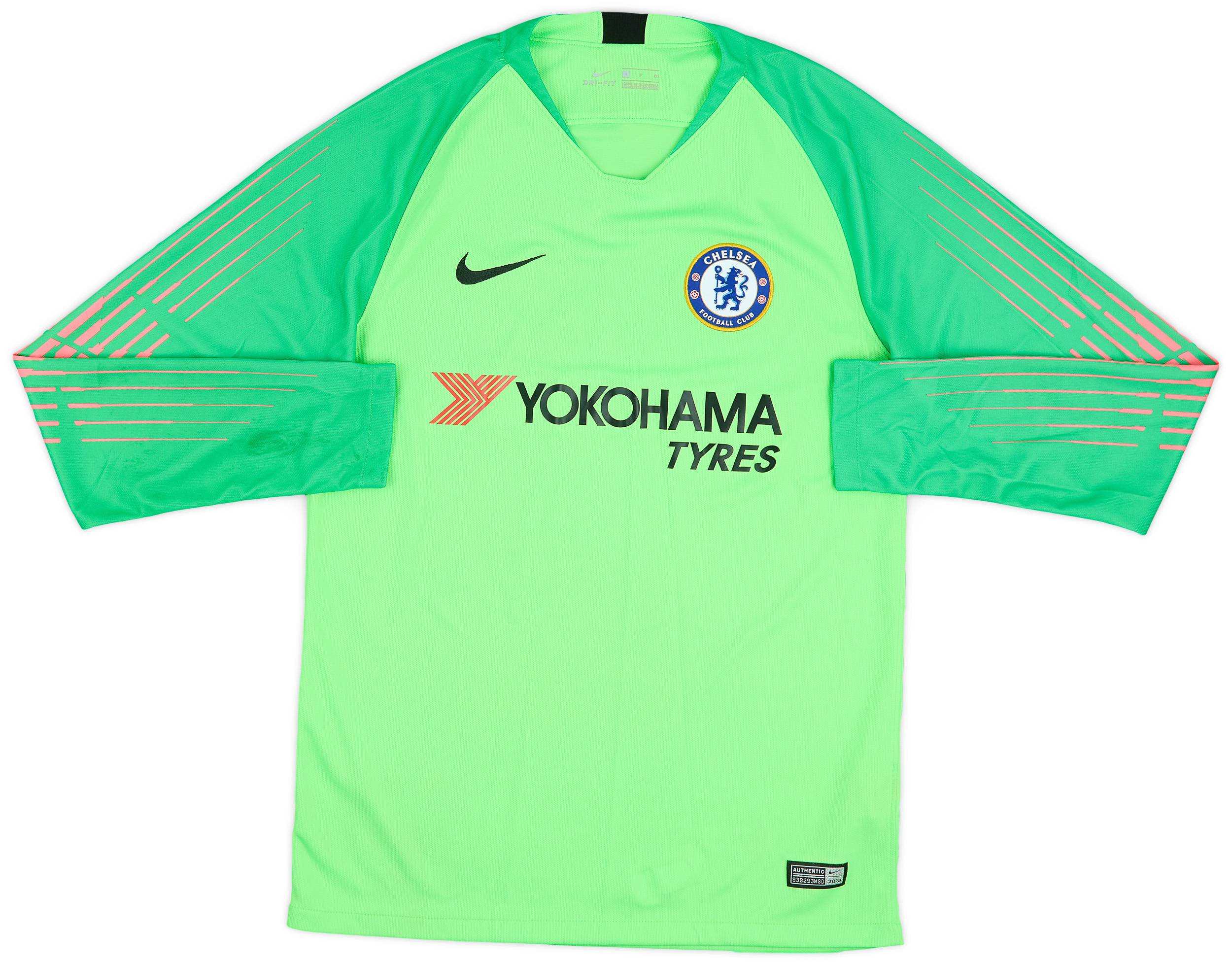 2018-19 Chelsea GK Shirt - 8/10 - (S)