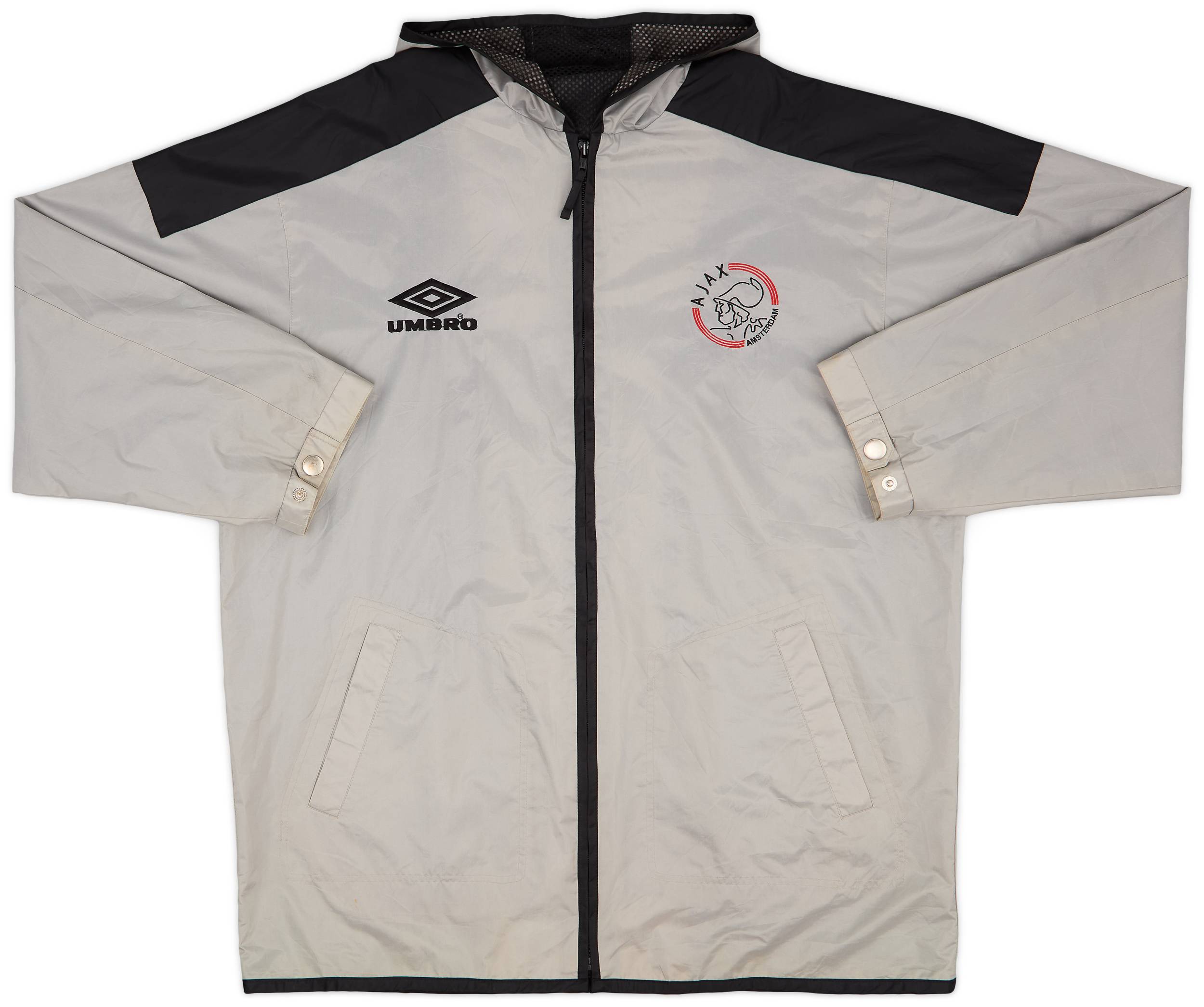 1996-97 Ajax Umbro Rain Jacket - 8/10 - (XL)