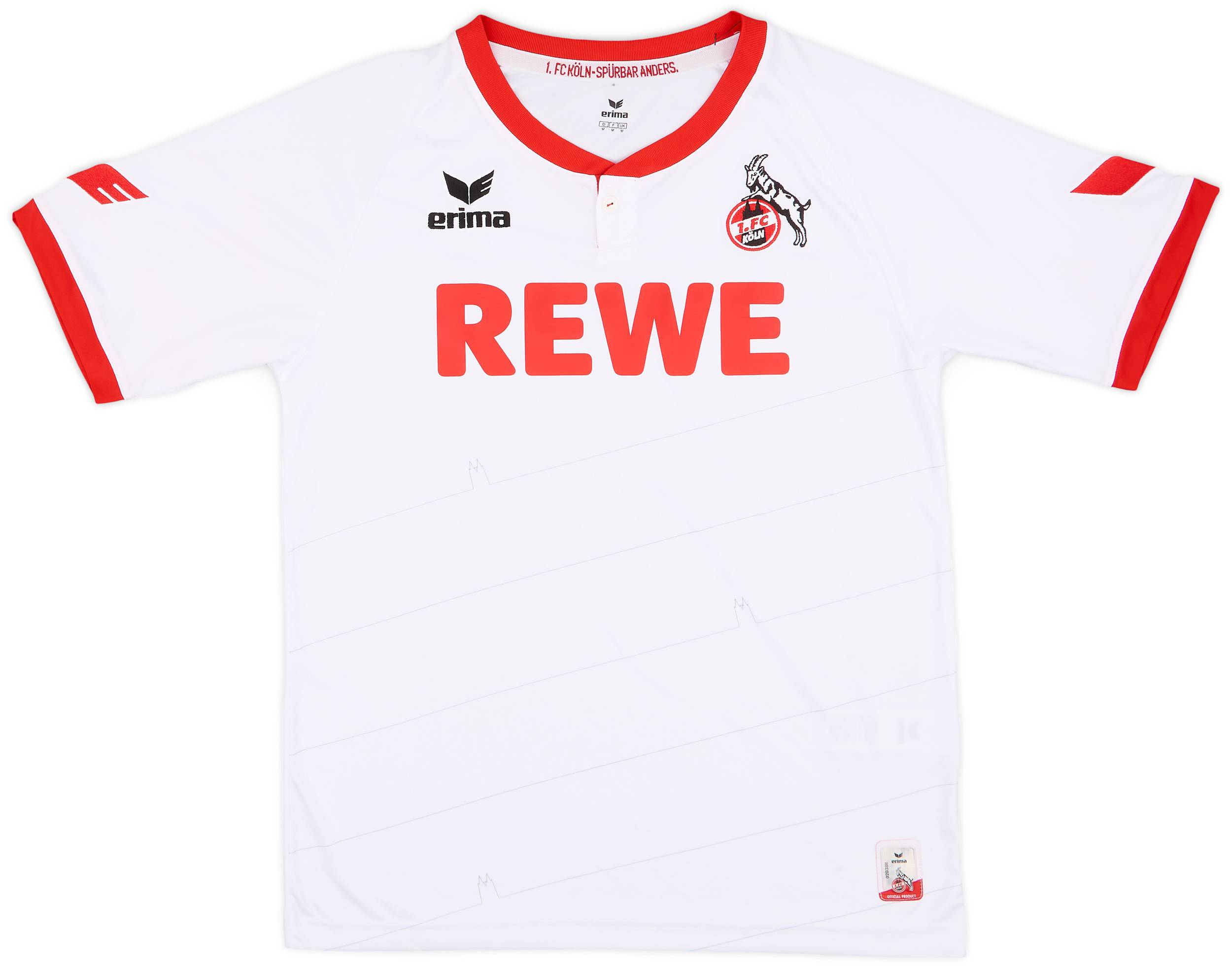 2015-16 FC Koln Home Shirt - 9/10 - (M)