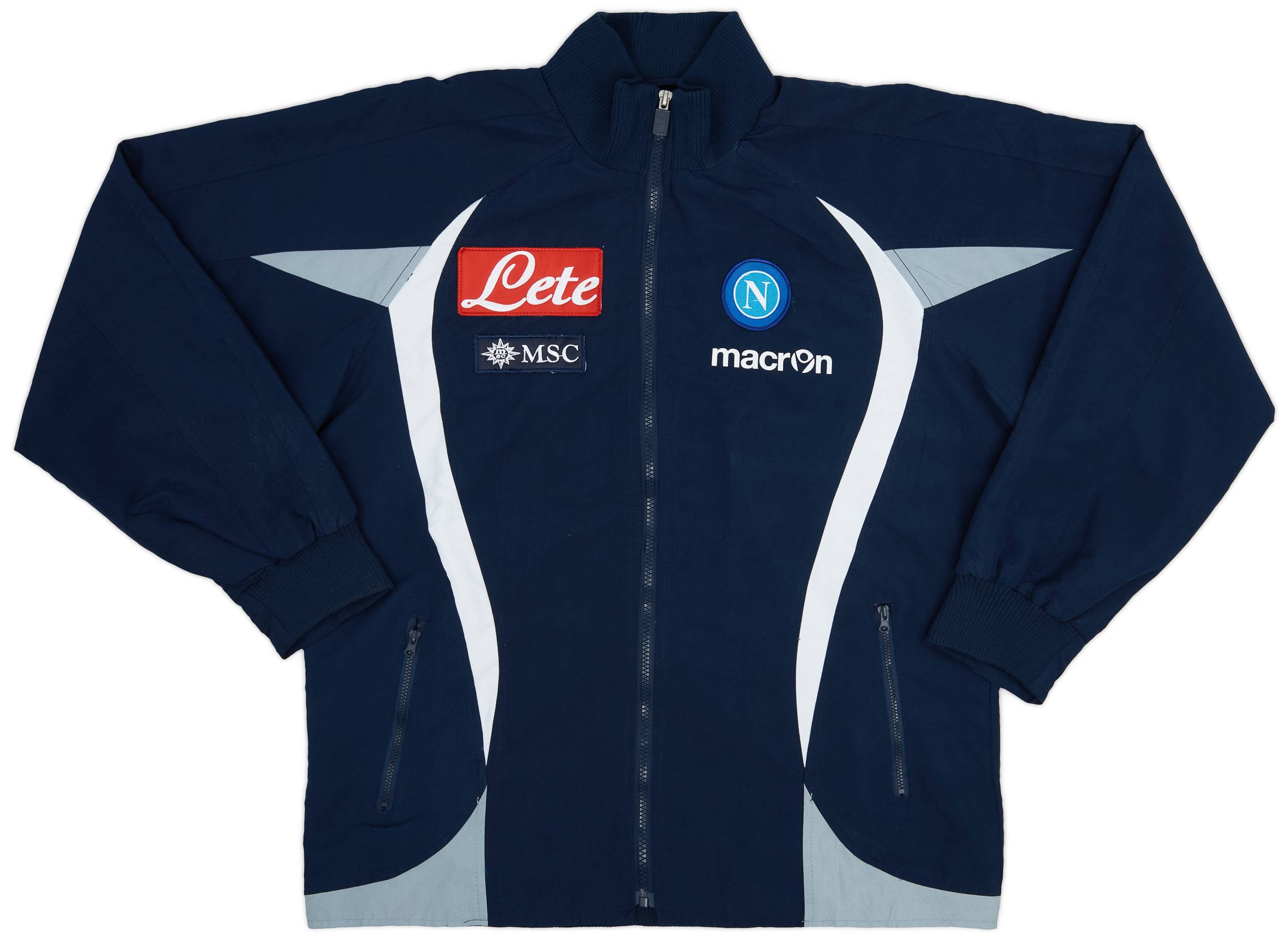 2009-10 Napoli Macron Training Jacket - 5/10 - (L)