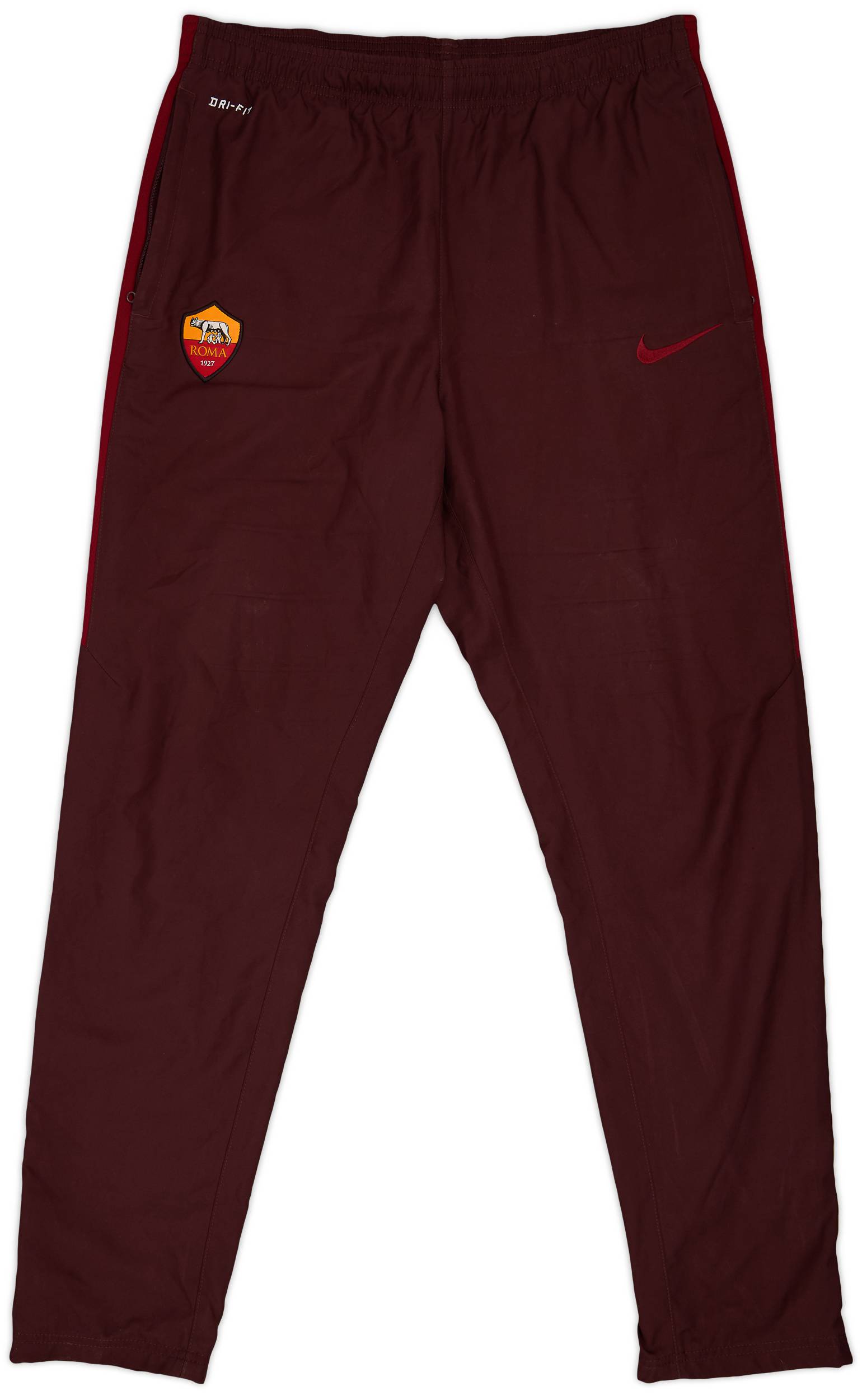 2015-16 Roma Nike Track Pants/Bottoms - 7/10 - (L)