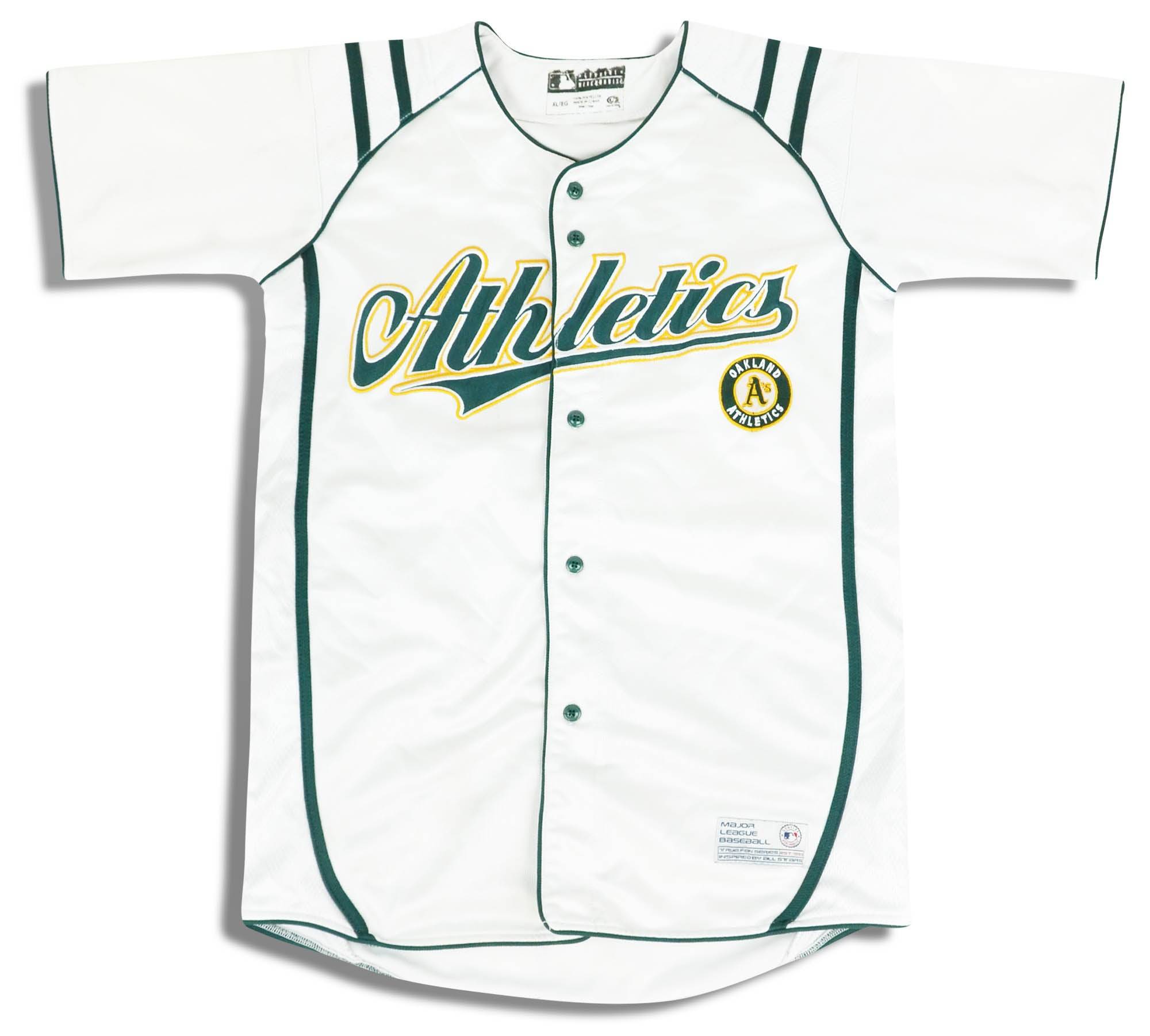 2000s Oakland Athletics True Fan Jersey Y