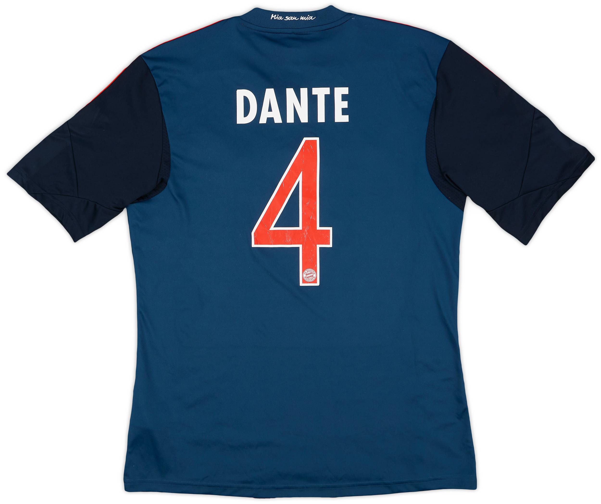 2013-14 Bayern Munich Third Shirt Dante #4 - 7/10 - (M)