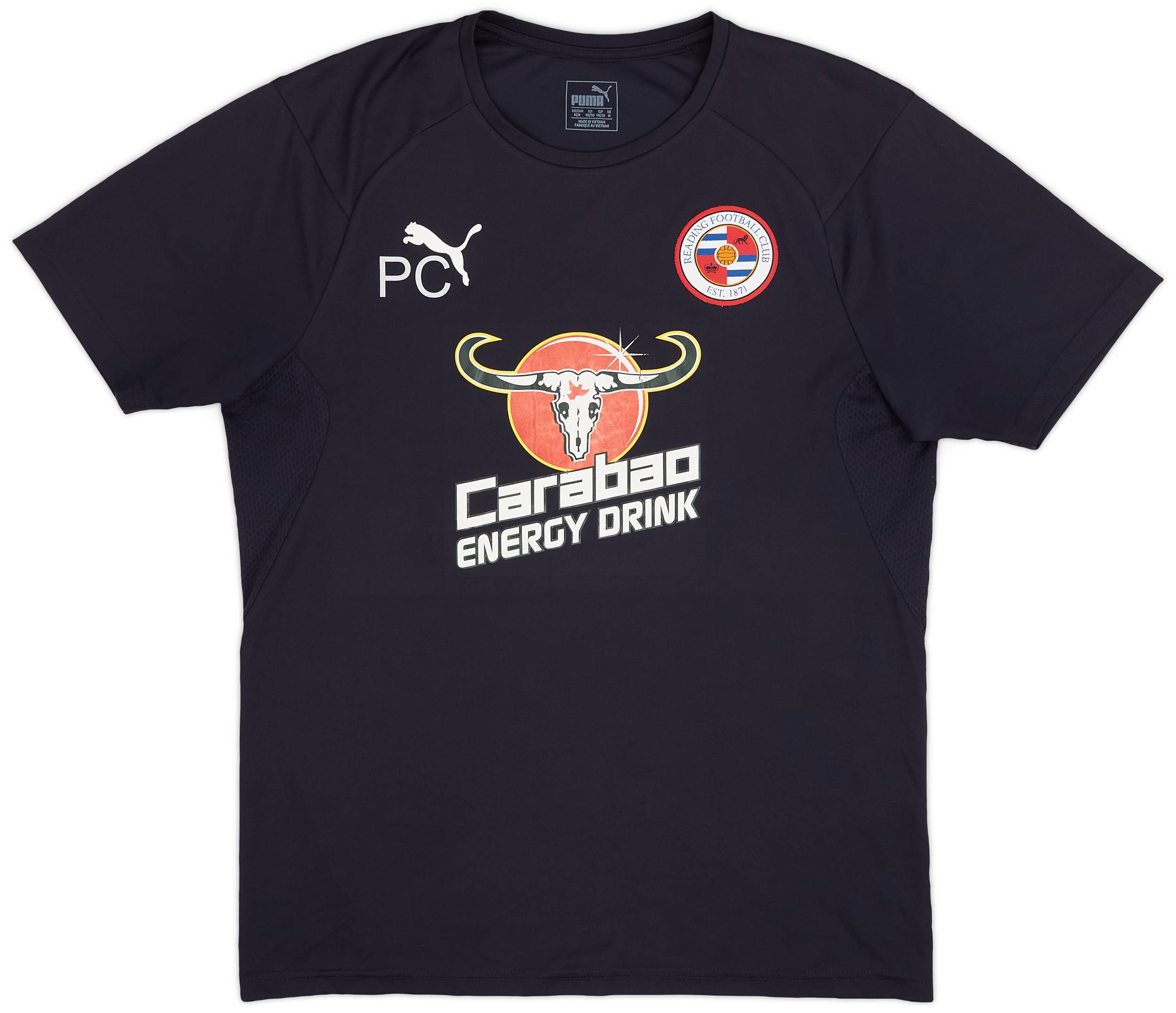 2017-18 Reading Puma Staff Issue Training Shirt PC (Paul Clement) - 7/ ...