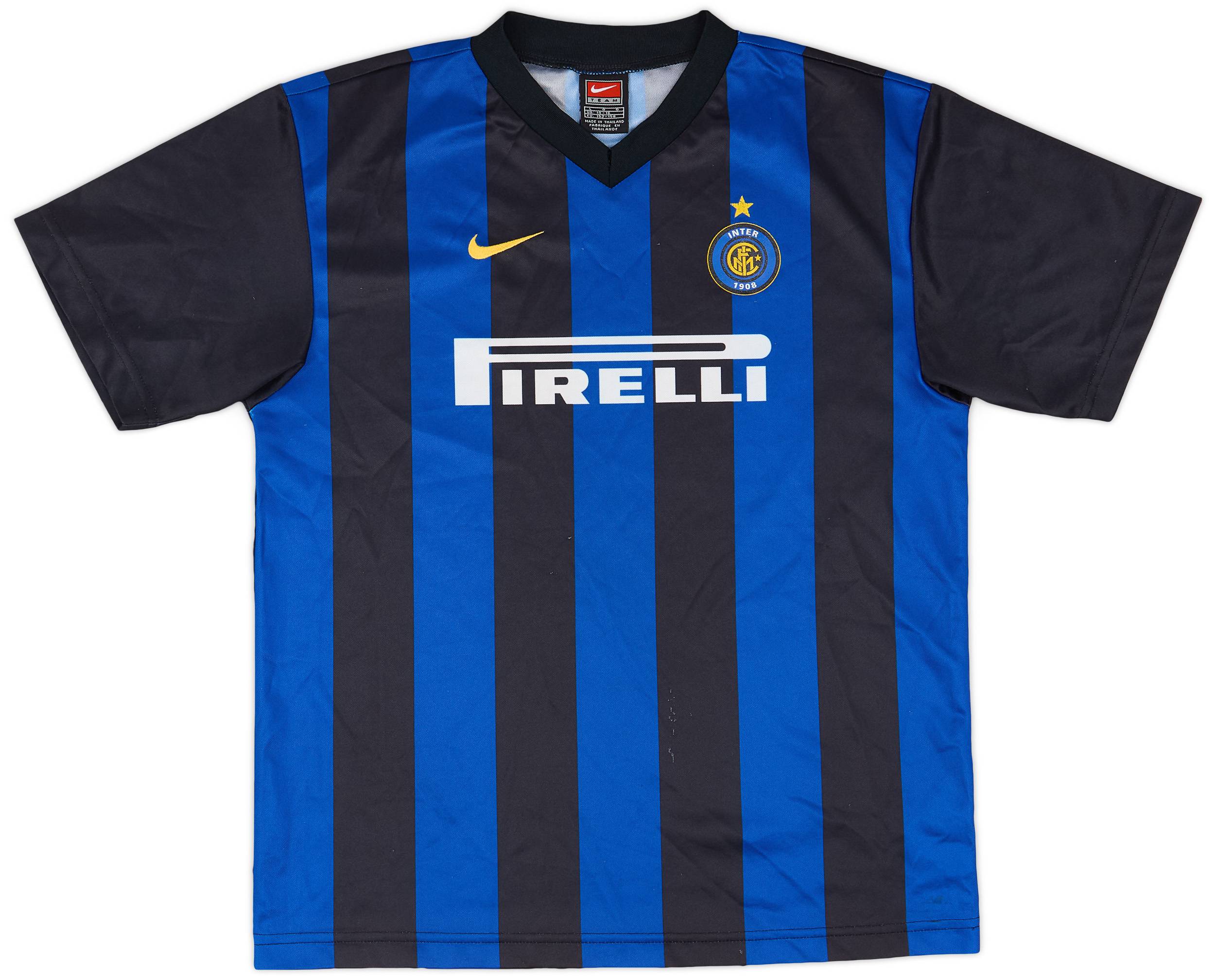 1998-99 Inter Milan Basic Home Shirt - 8/10 - (L.Boys)
