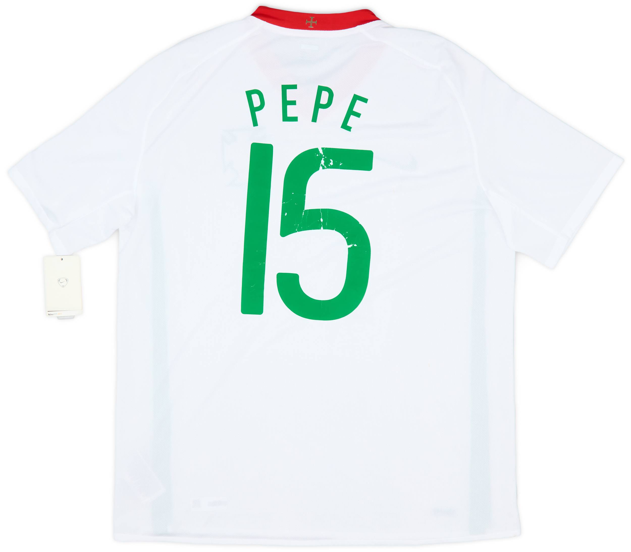 2008-10 Portugal Away Shirt Pepe #15 (XL)