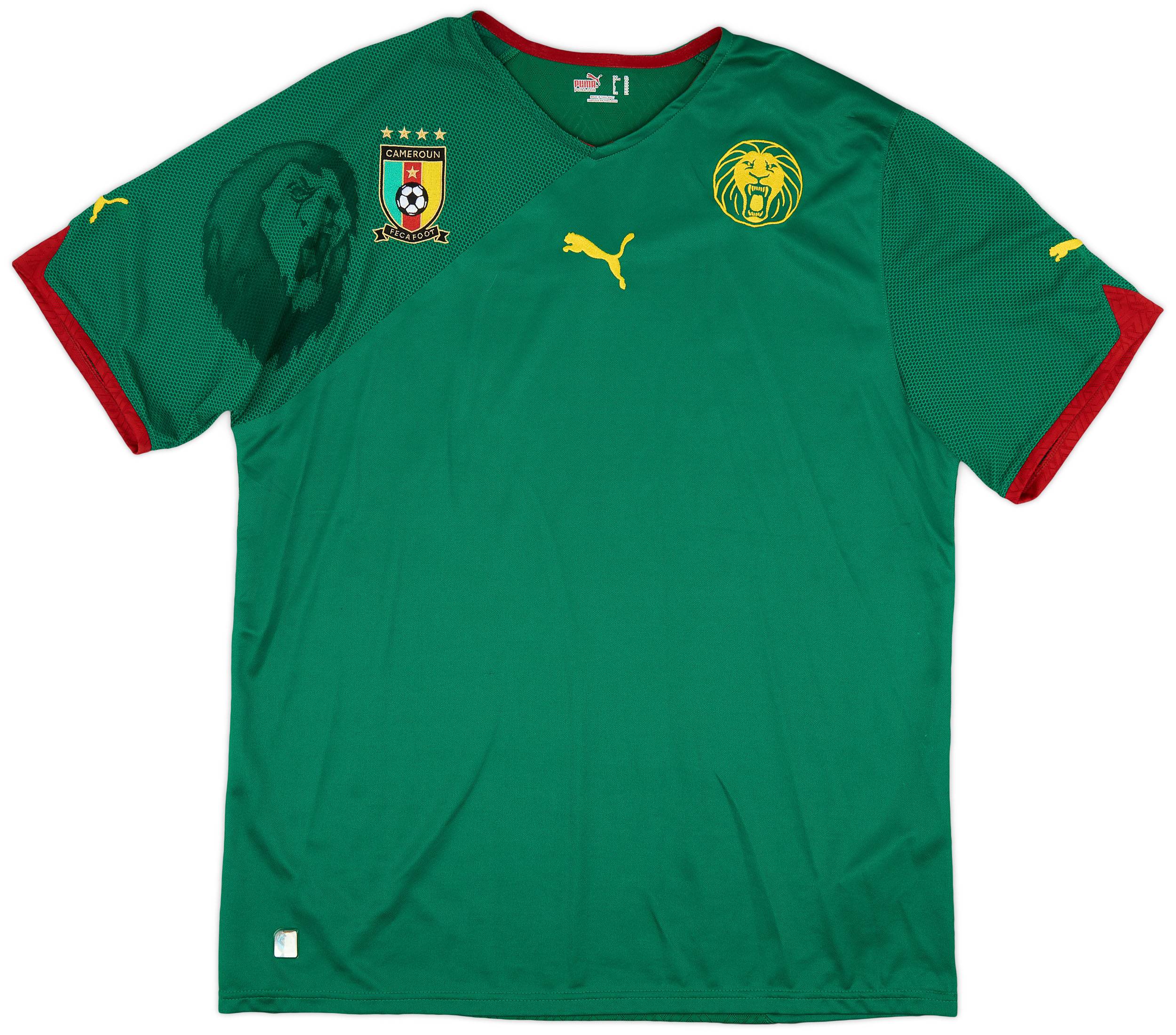 2010-11 Cameroon Home Shirt - 8/10 - (XL)