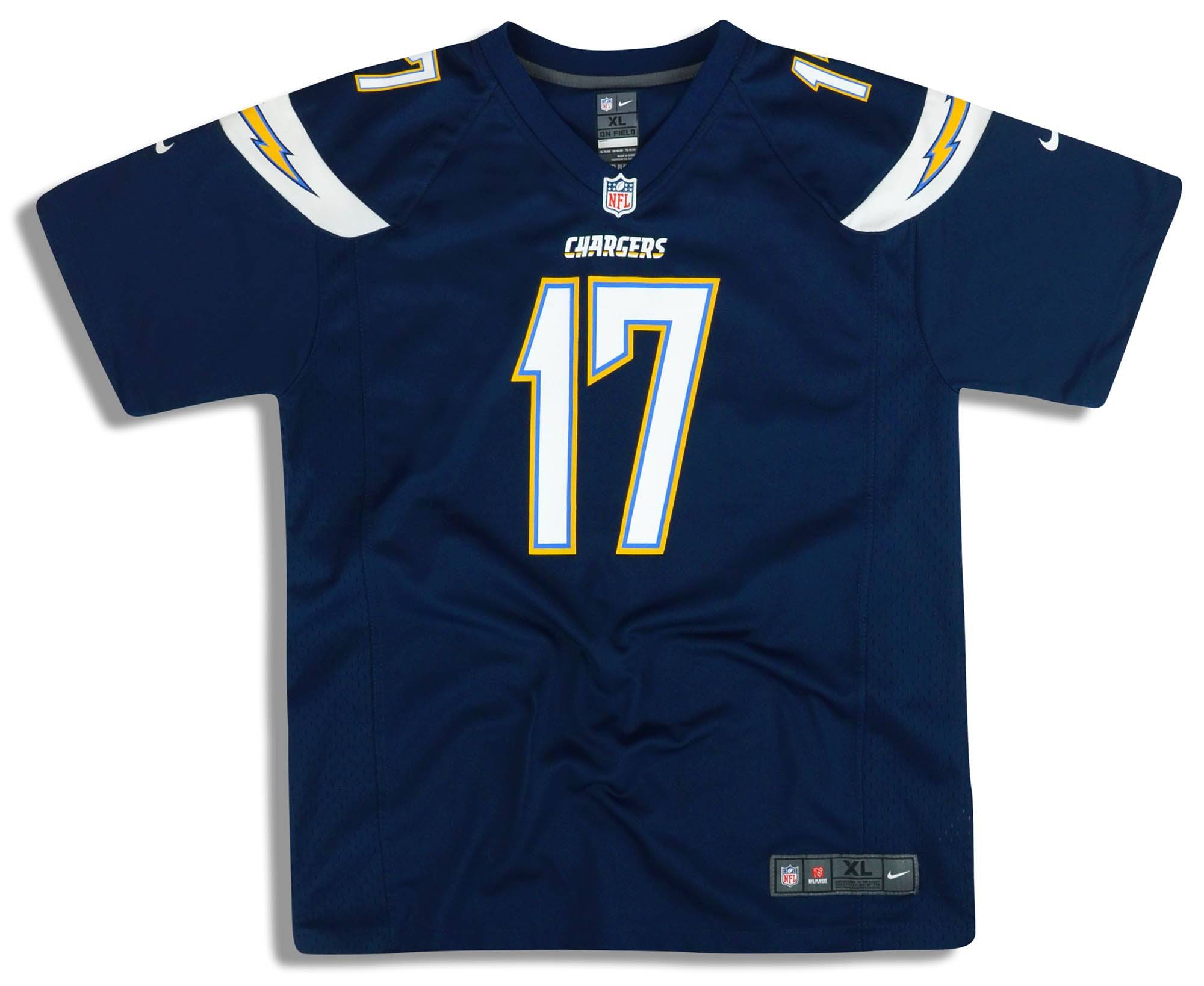 2012-16 San Diego Chargers Rivers #17 Nike Game Jersey (Home) Y