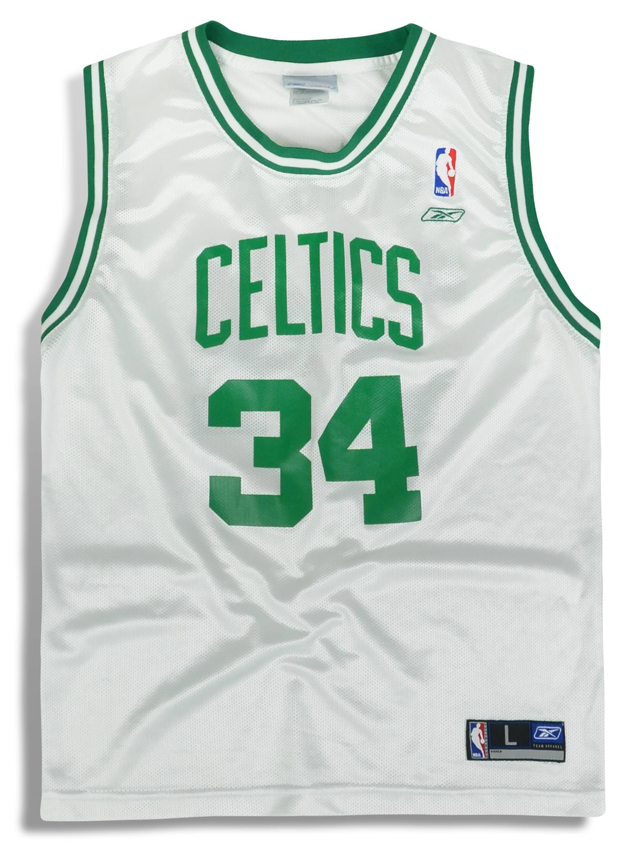 2002-06 Boston Celtics Peirce #34 Reebok Jersey (Home) Y