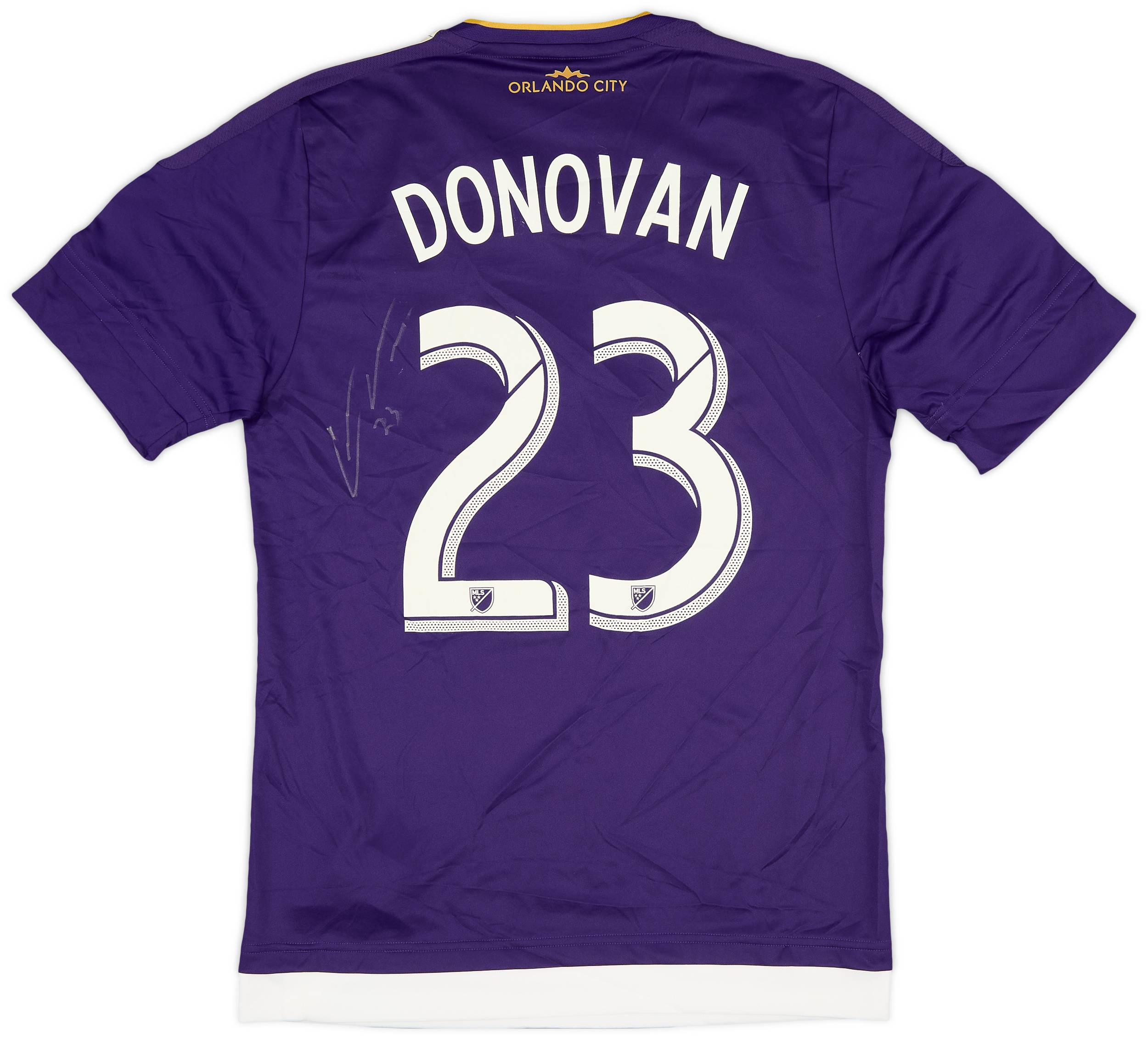 2015 Orlando City Authentic Signed Home Shirt Donovan #23 - 8/10 - (M)