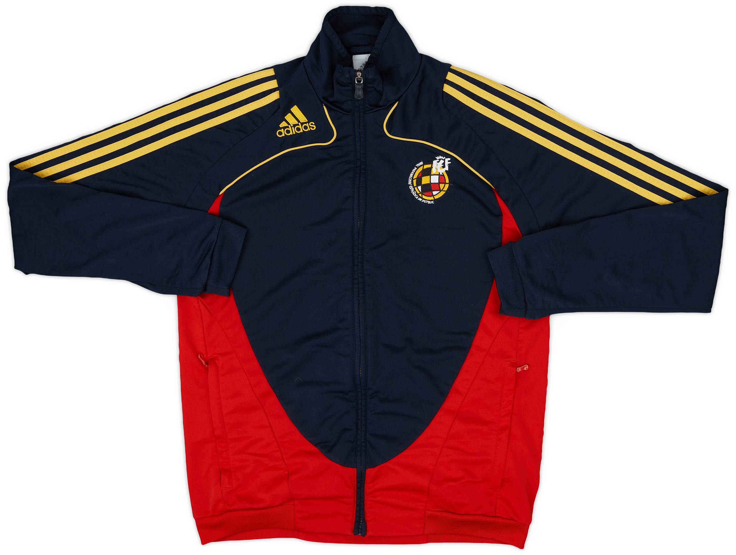 2007-08 Spain adidas Track Jacket - 8/10 - (XL.Boys)