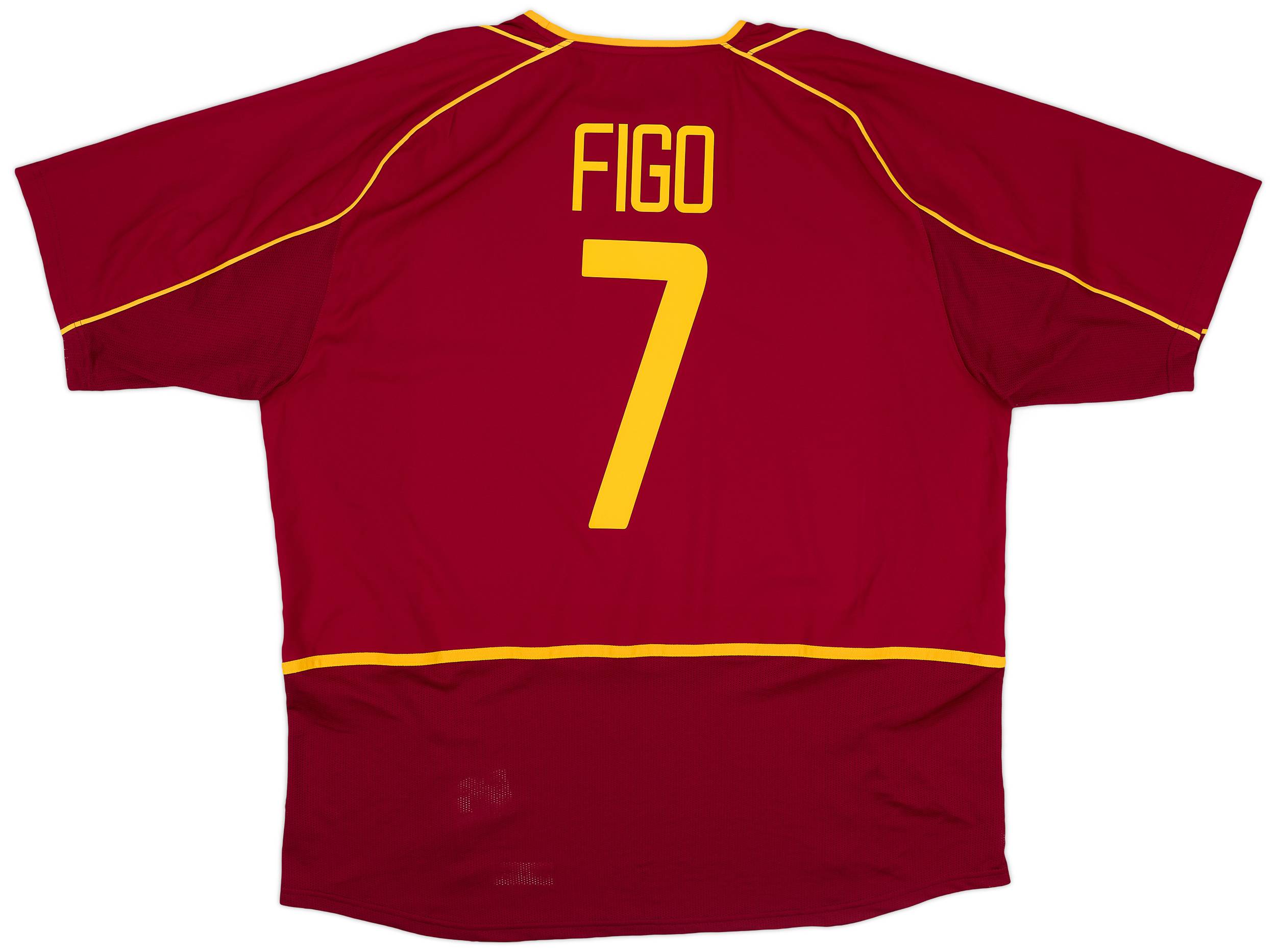 2002-04 Portugal Home Shirt Figo #7 (XXL)