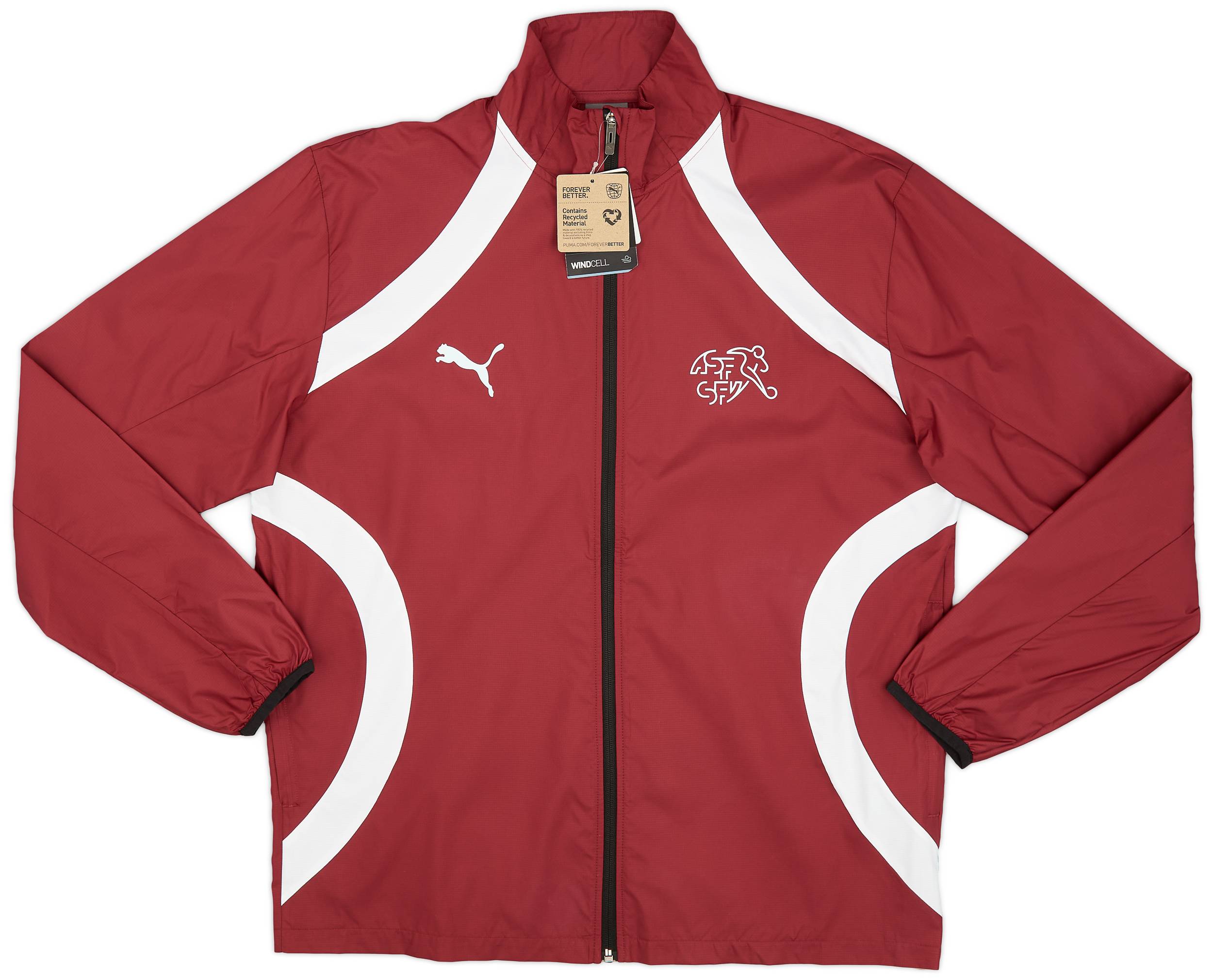 2024-25 Switzerland Puma Pre-Match Woven Jacket