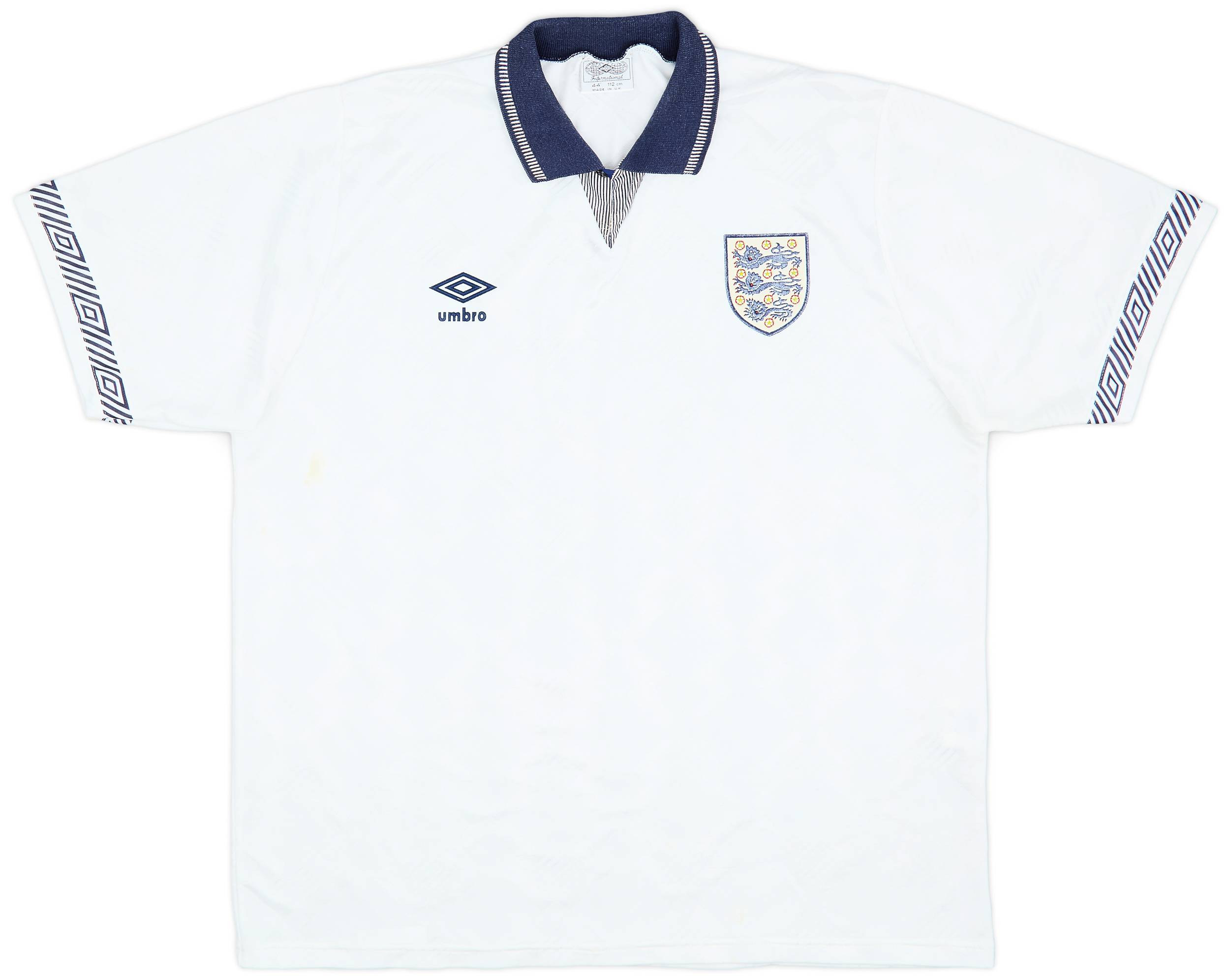 1990-92 England Home Shirt - 6/10 - (L)